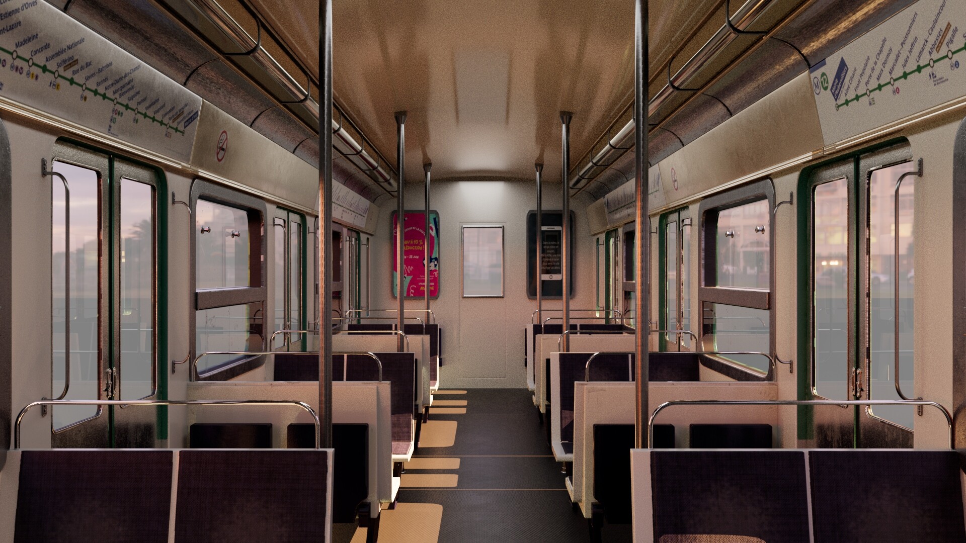 ArtStation - Paris metro