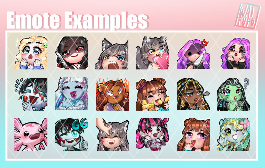 ArtStation - TWITCH EMOTES