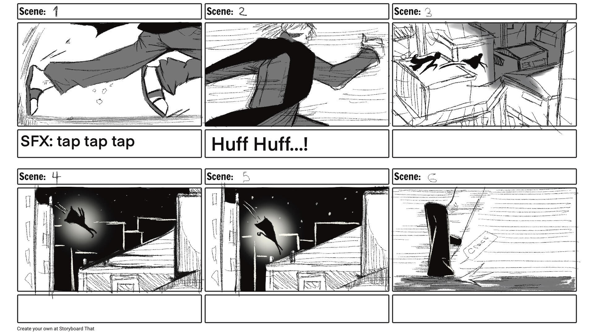 ArtStation - Short Story (Storyboarding Practice)