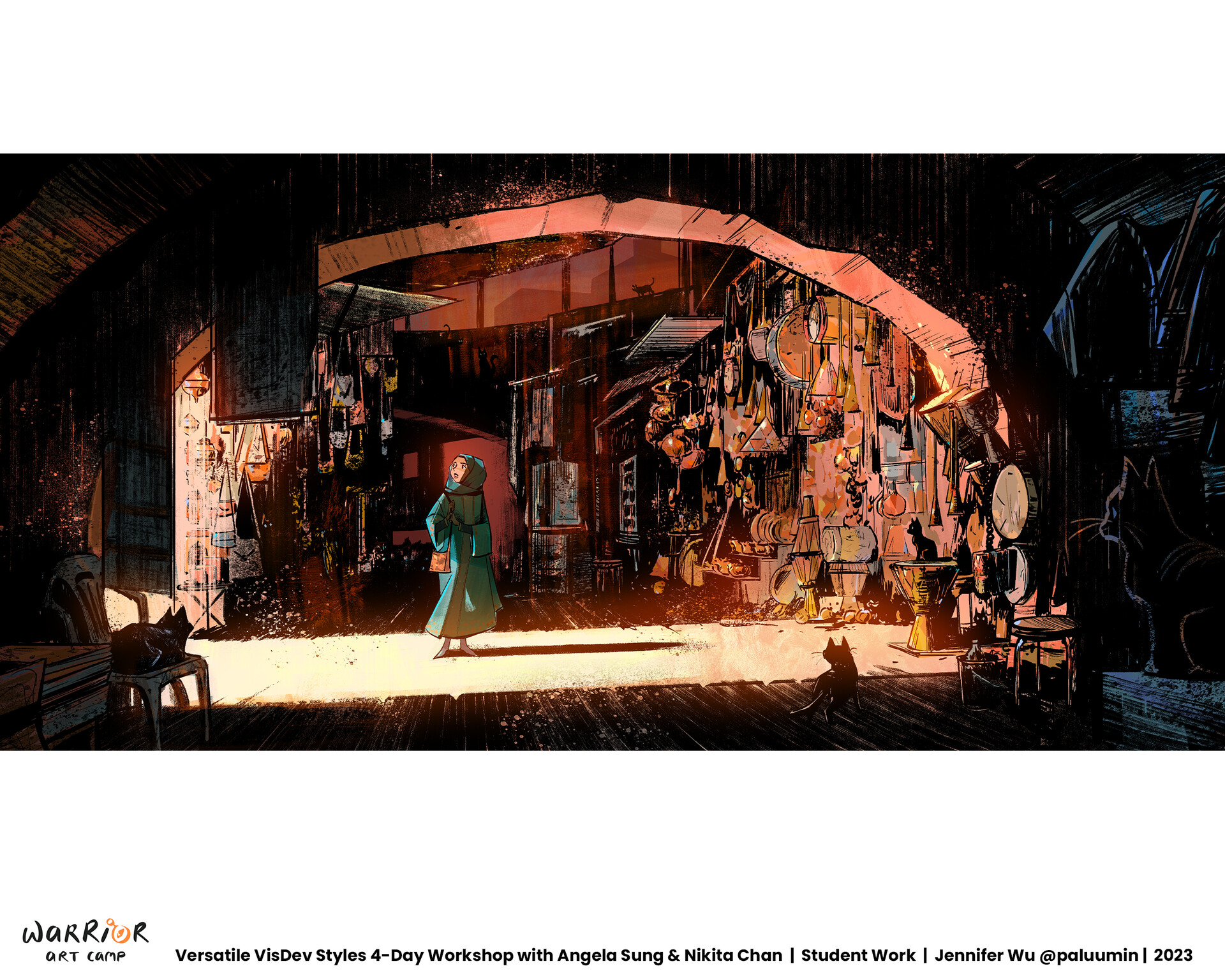ArtStation - Jennifer Wu | Versatile VisDev Styles Workshop with Angela Sung & Nikita Chan (Aug ...