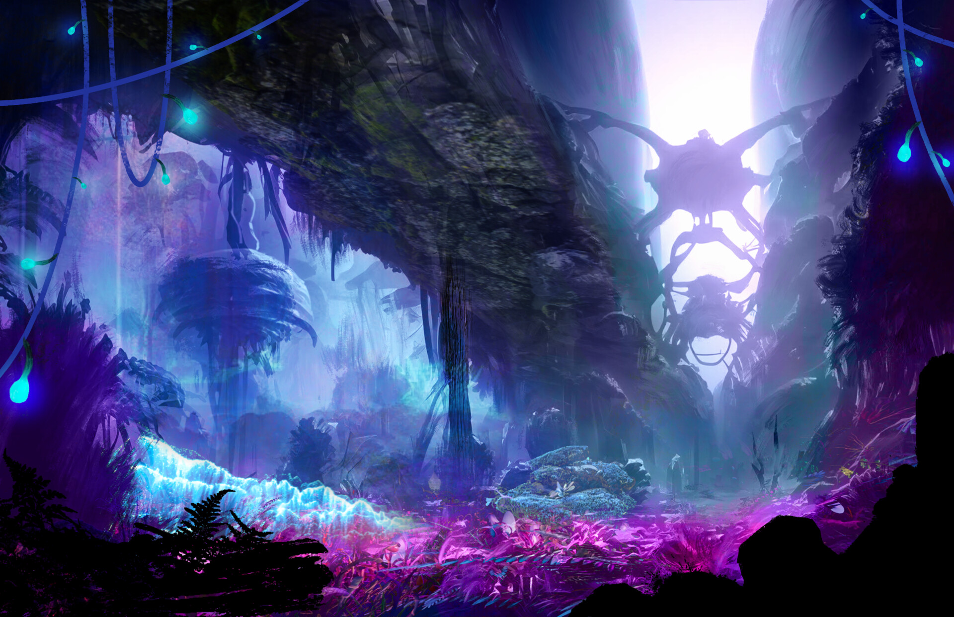 ArtStation - Alien Landscape Concept