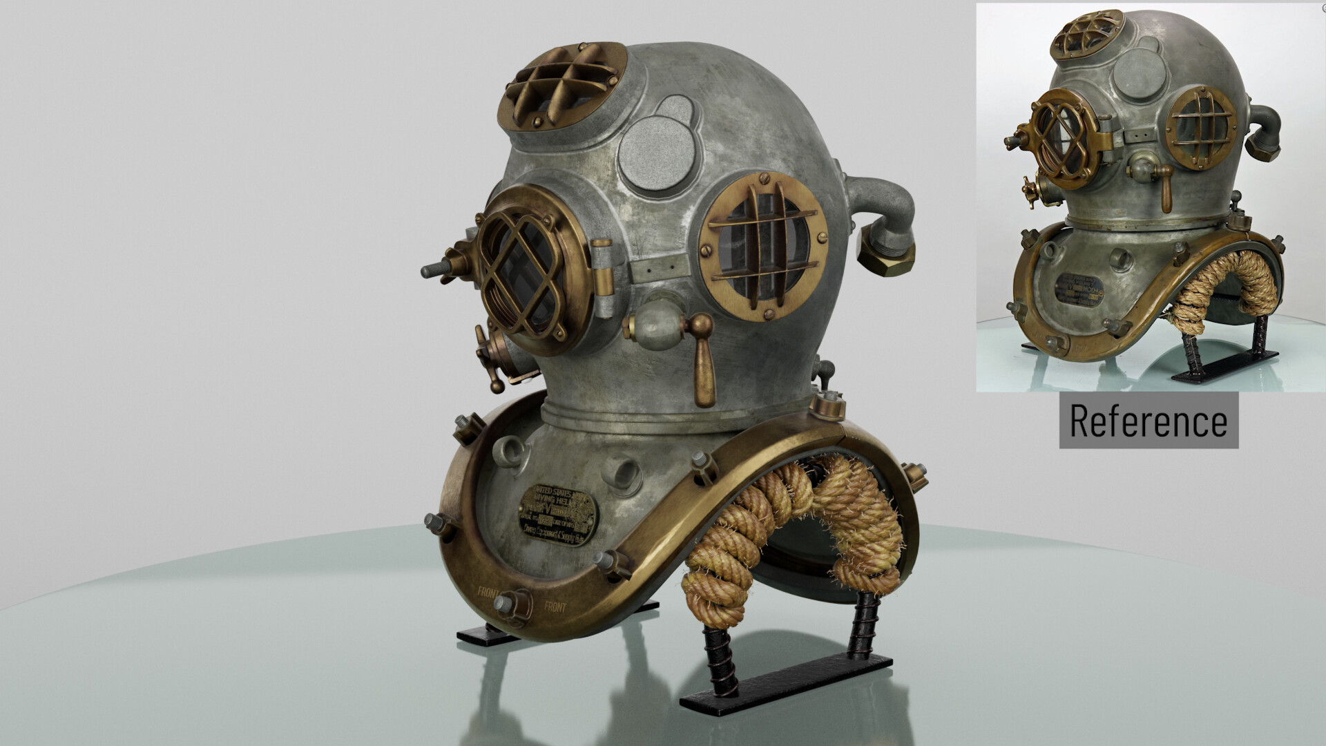 Eddie Lo - Realistic Diving Helmet