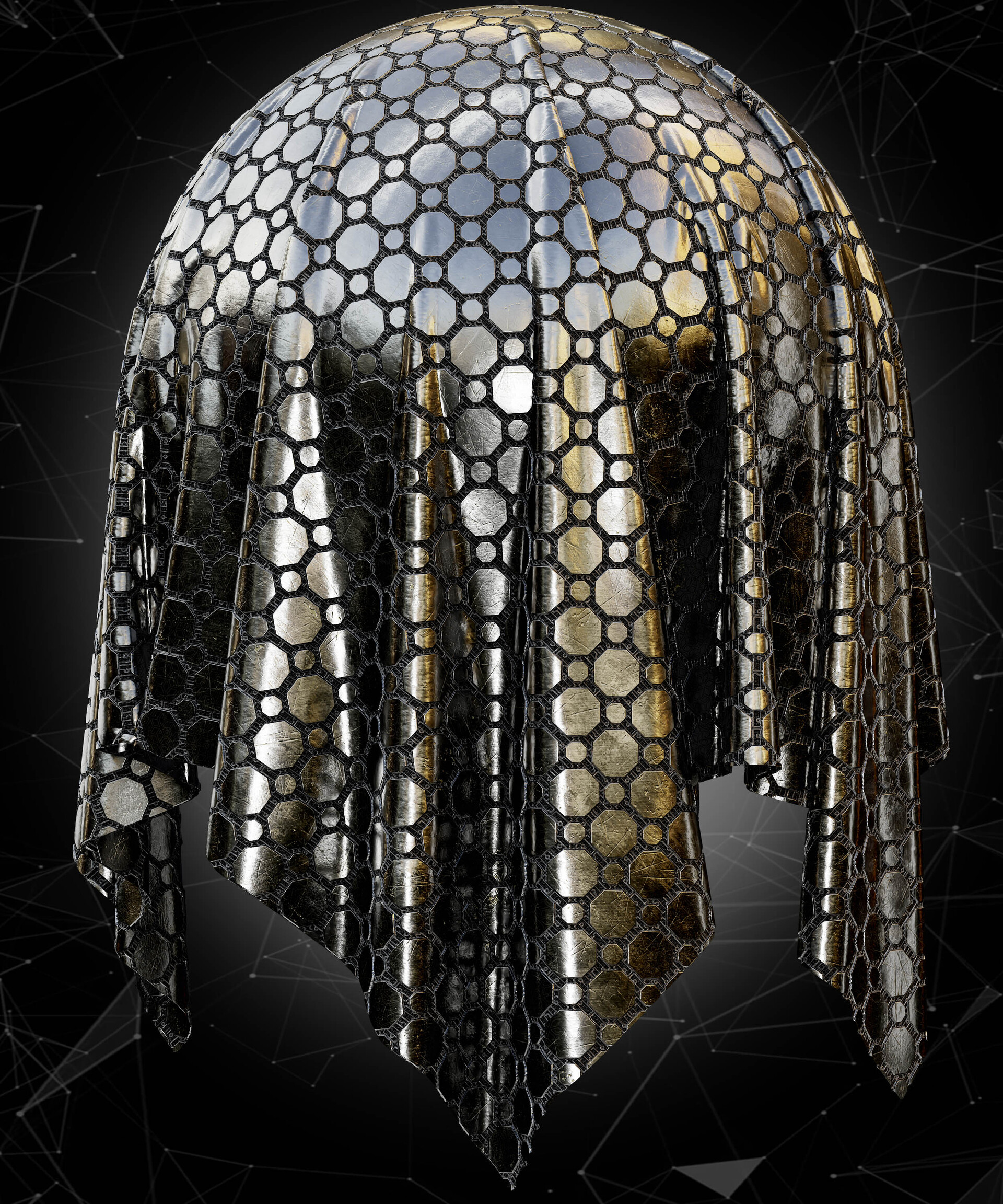 hossein-hamidi - Sci-Fi Fabric Smart Materials For Substance Painter