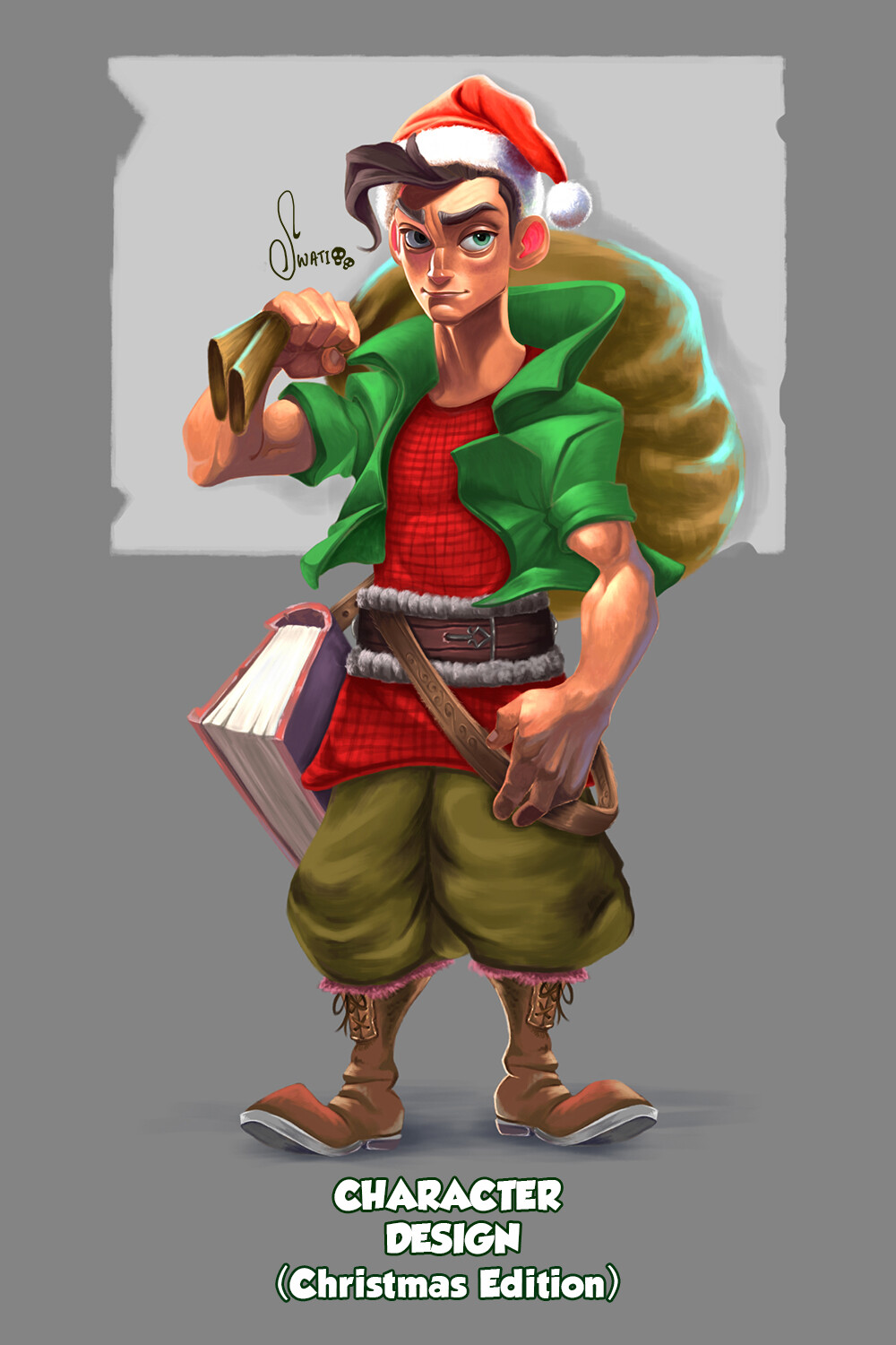 ArtStation - Christmas Elf