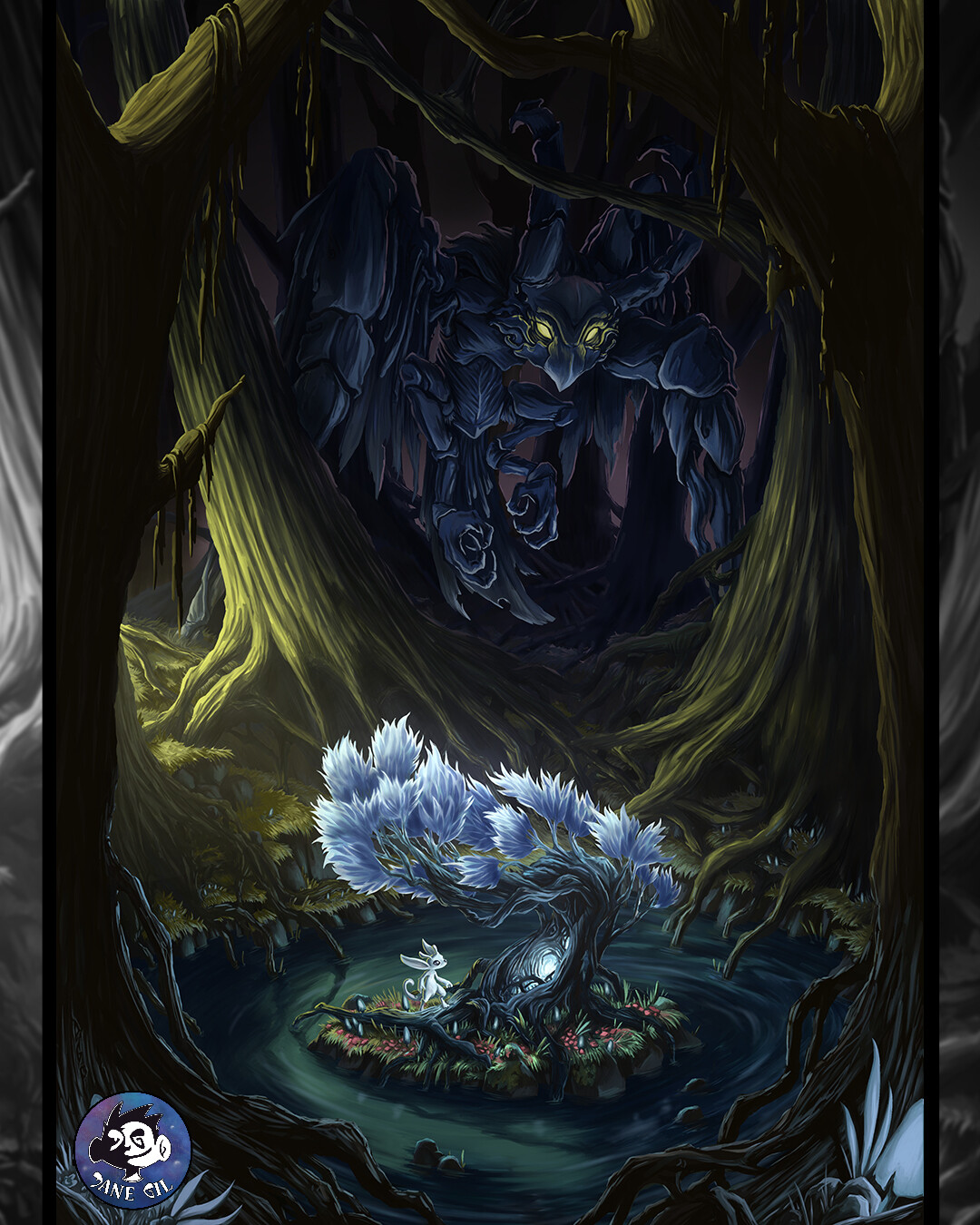 ArtStation - Ori and the wild of the wisp - Fan Art