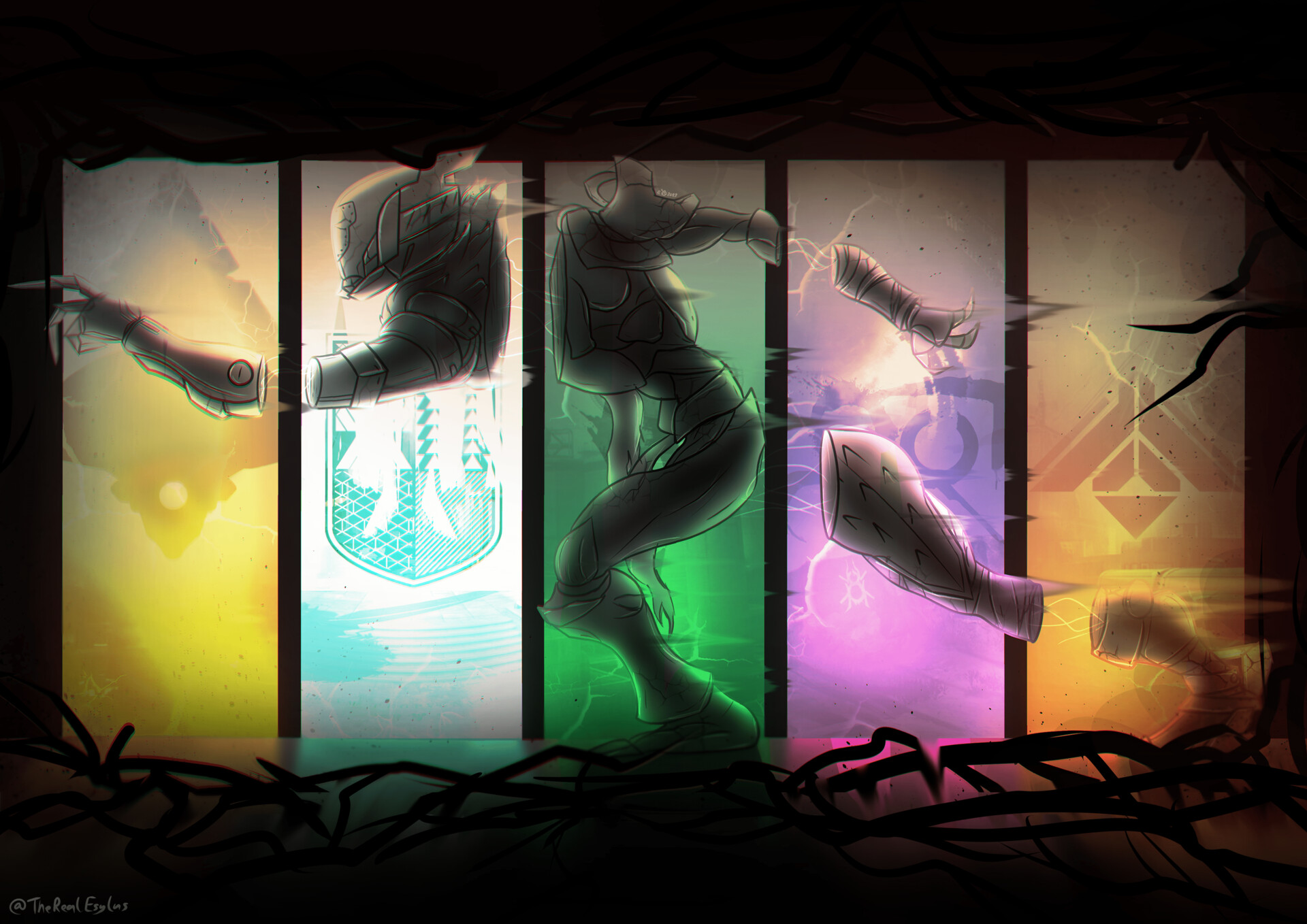 ArtStation - "We are joint together in our effort to escape calamity."