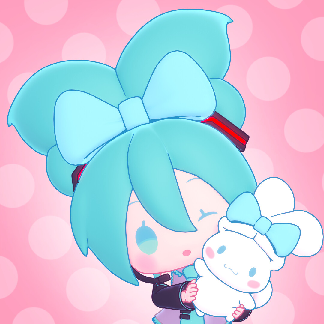 ArtStation - 3D Chibi Miku