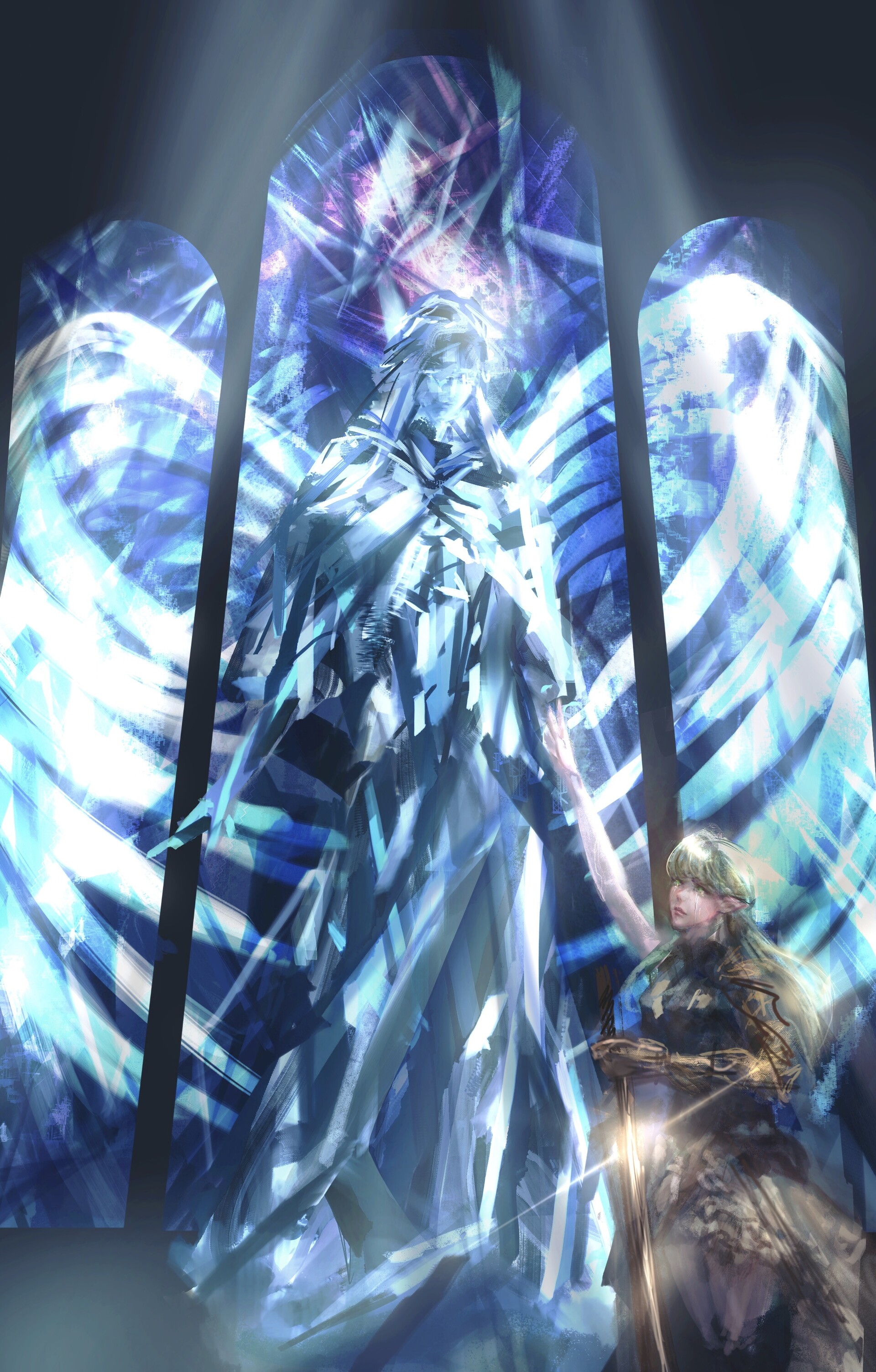 ArtStation - FFXIV Commission - “Dear Mother, I’m tired…”