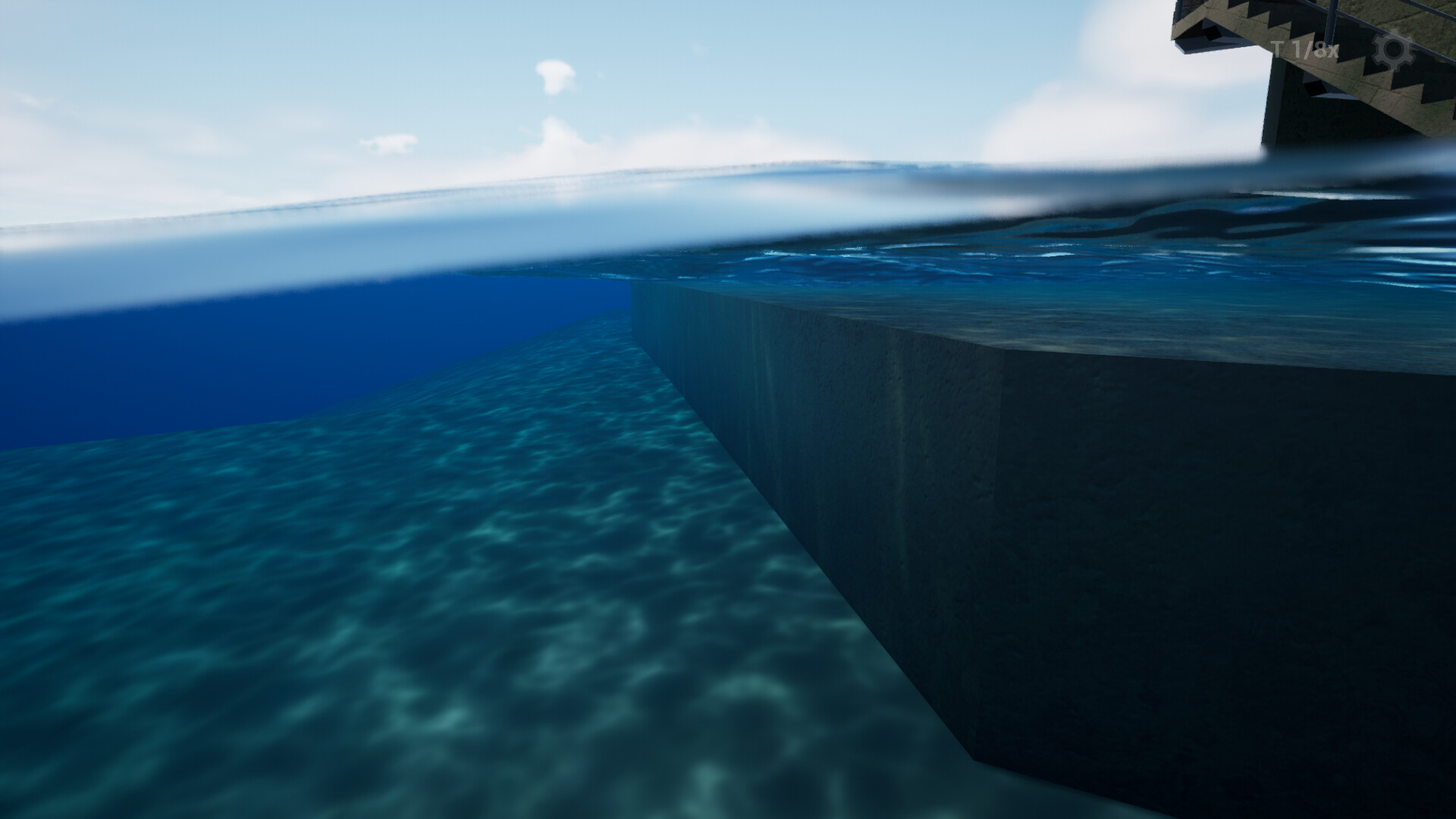 Zubetto - Ocean Waves : Light Scattering (WIP)