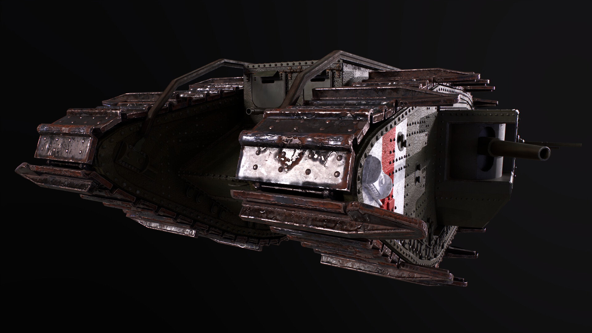 EnriquePBArt - Mark IV Tank 1917
