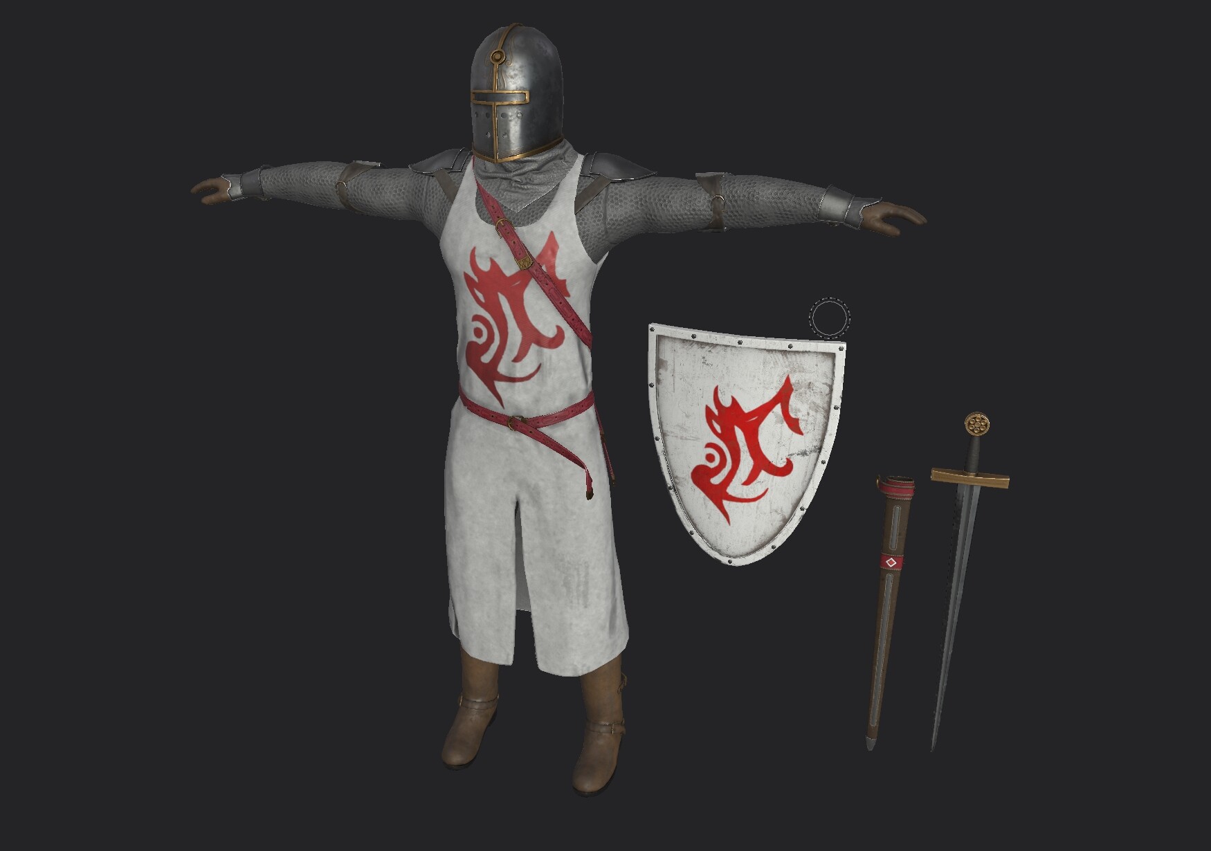 ArtStation - Knight armor