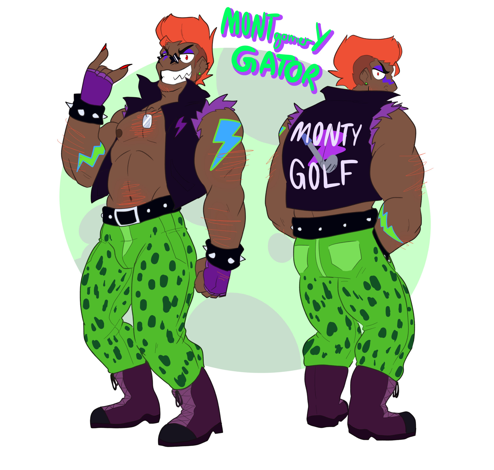 ArtStation - Human Monty Gator