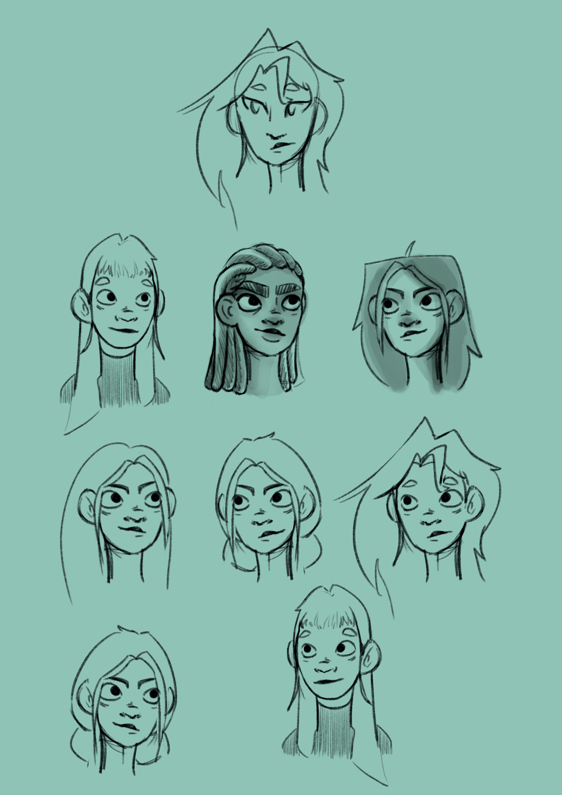 ArtStation - Character Iterations