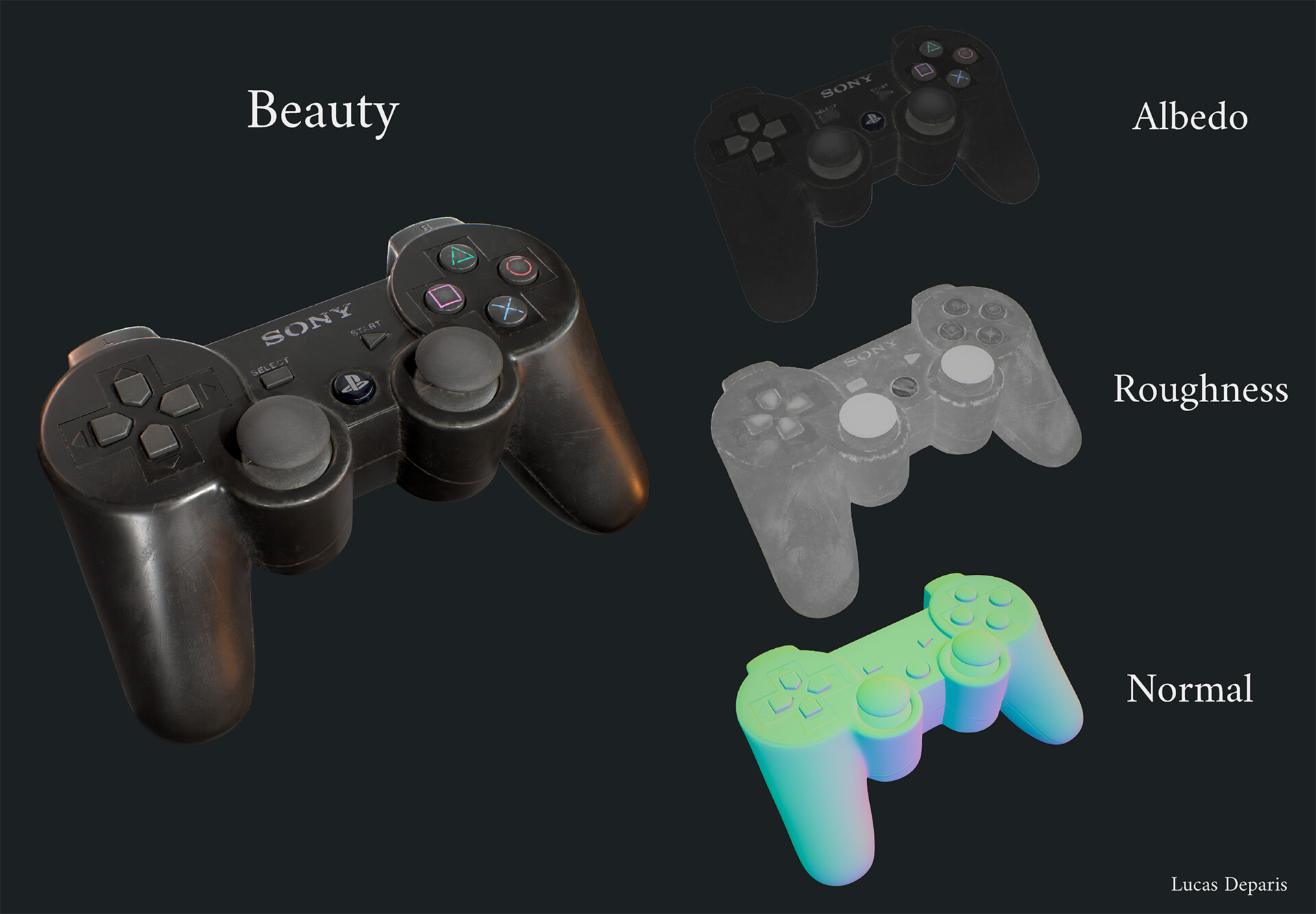 Deparis Lucas - PS3 Controller