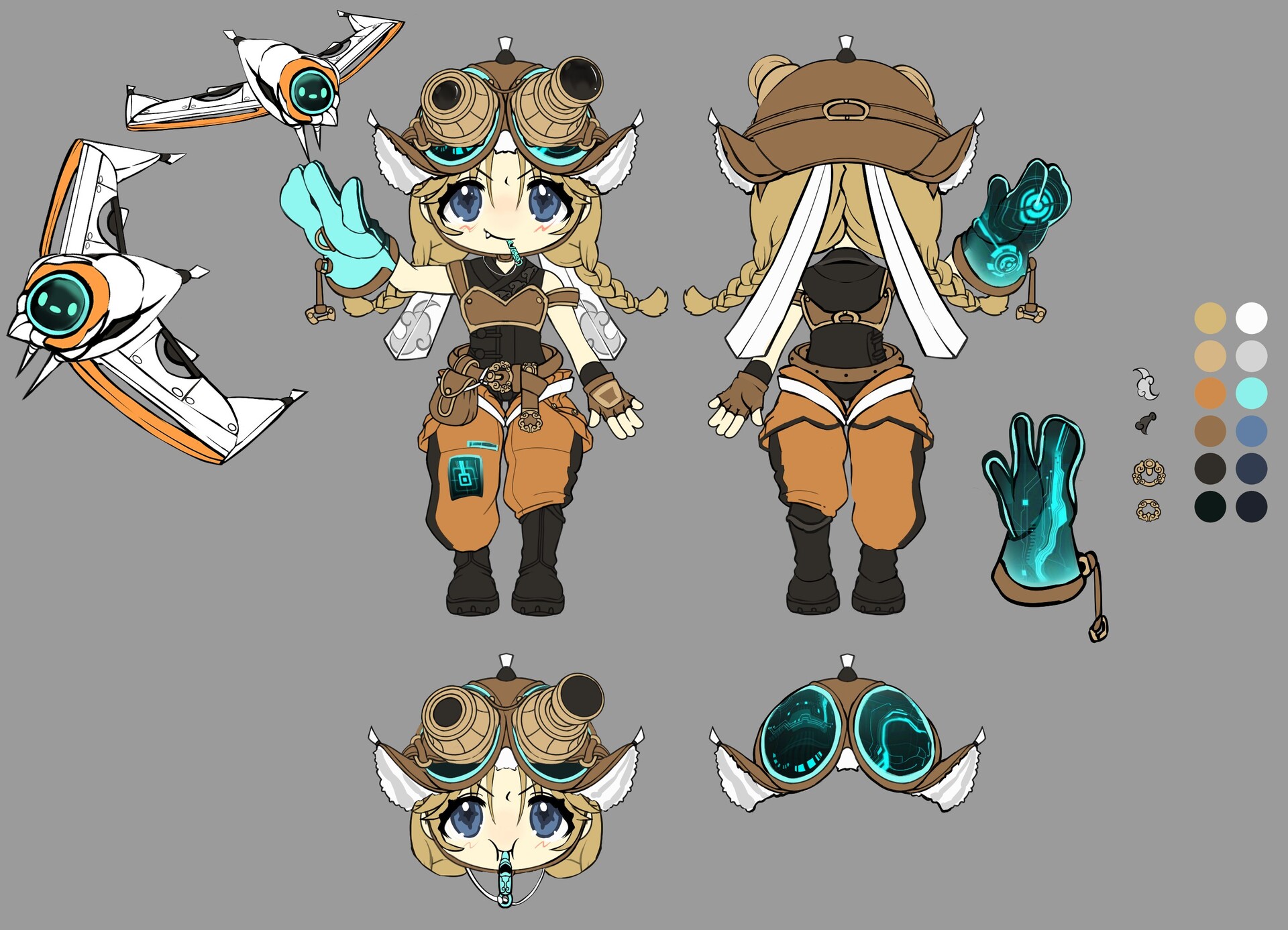 ArtStation - SD 캐릭터 디자인 (SD Character Design)