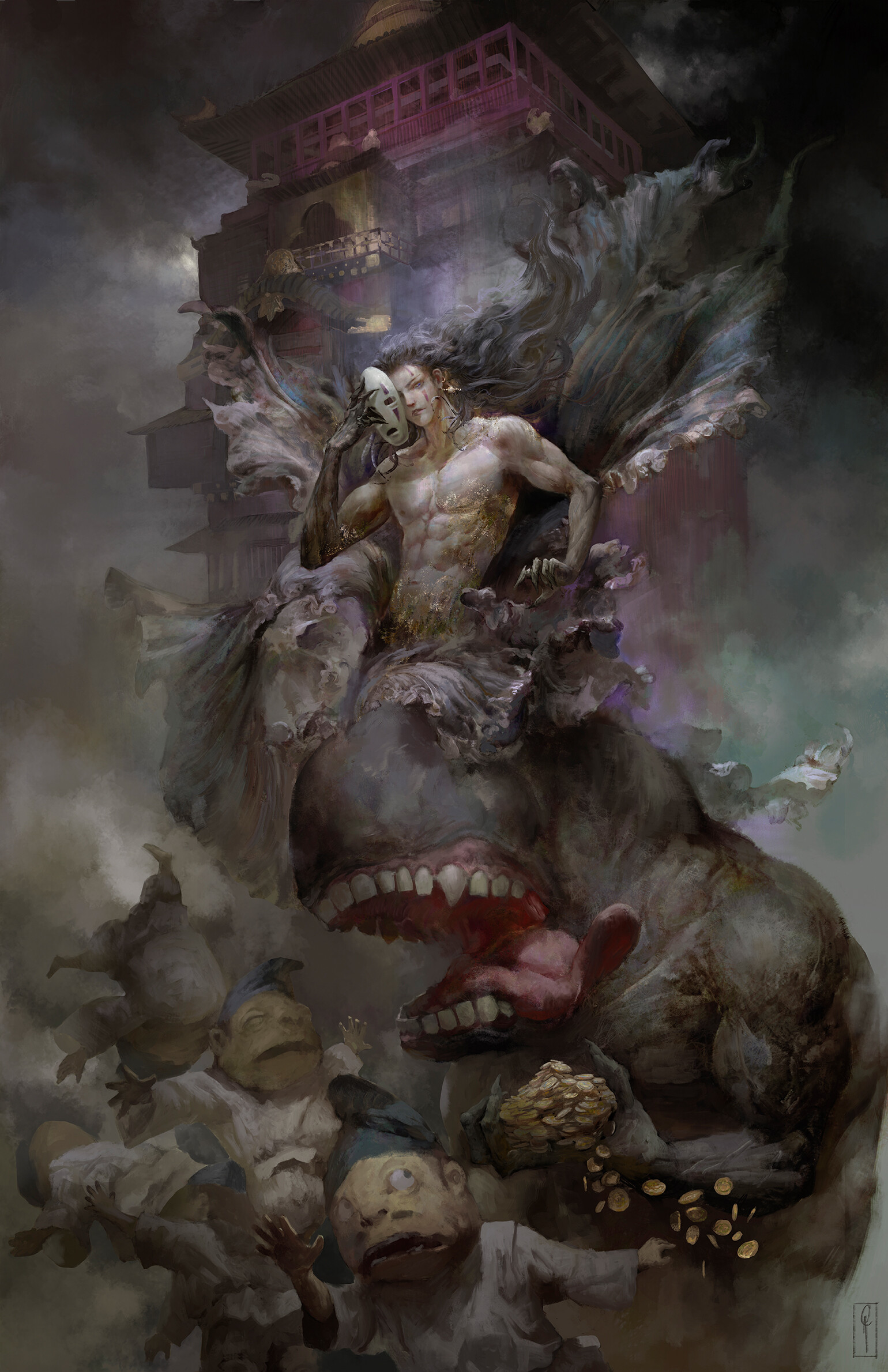 ArtStation - No Face with face