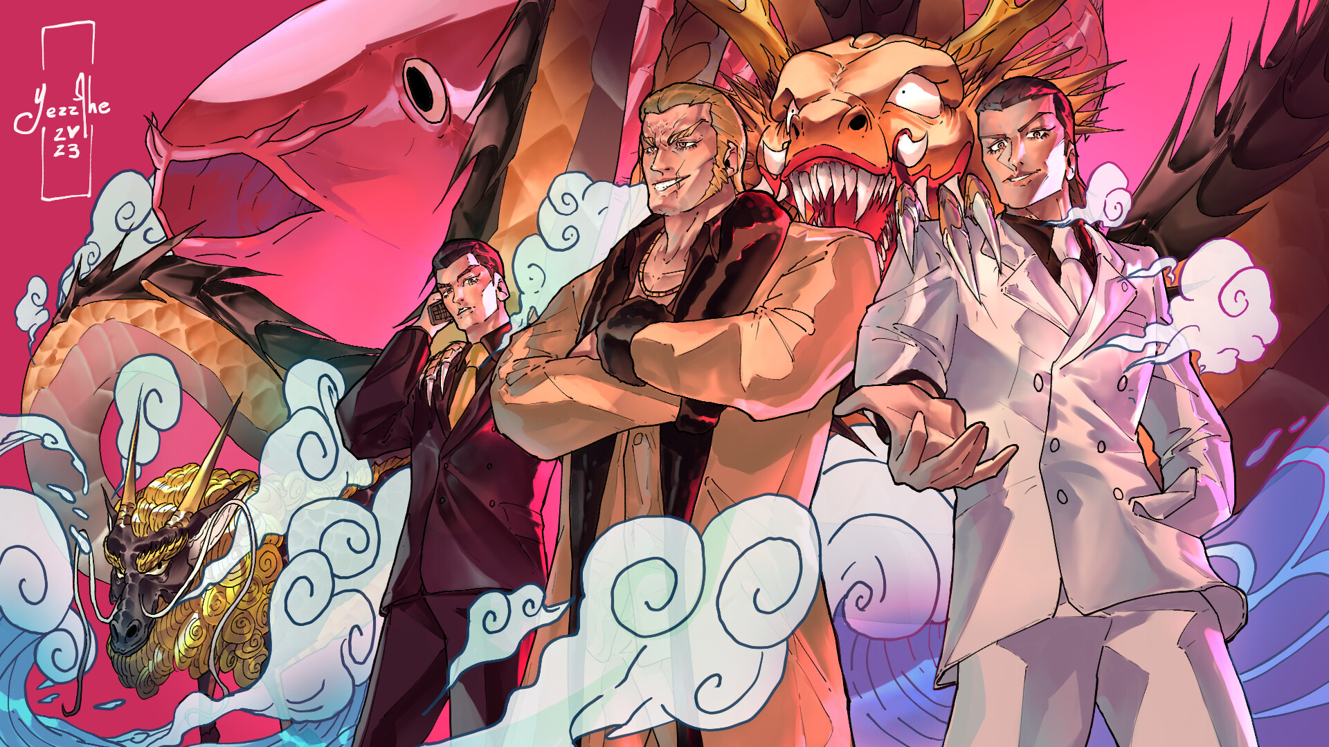 ArtStation - Rivals Befitting A Dragon