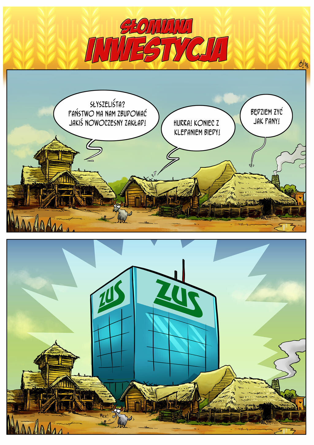 ArtStation - Economic comics