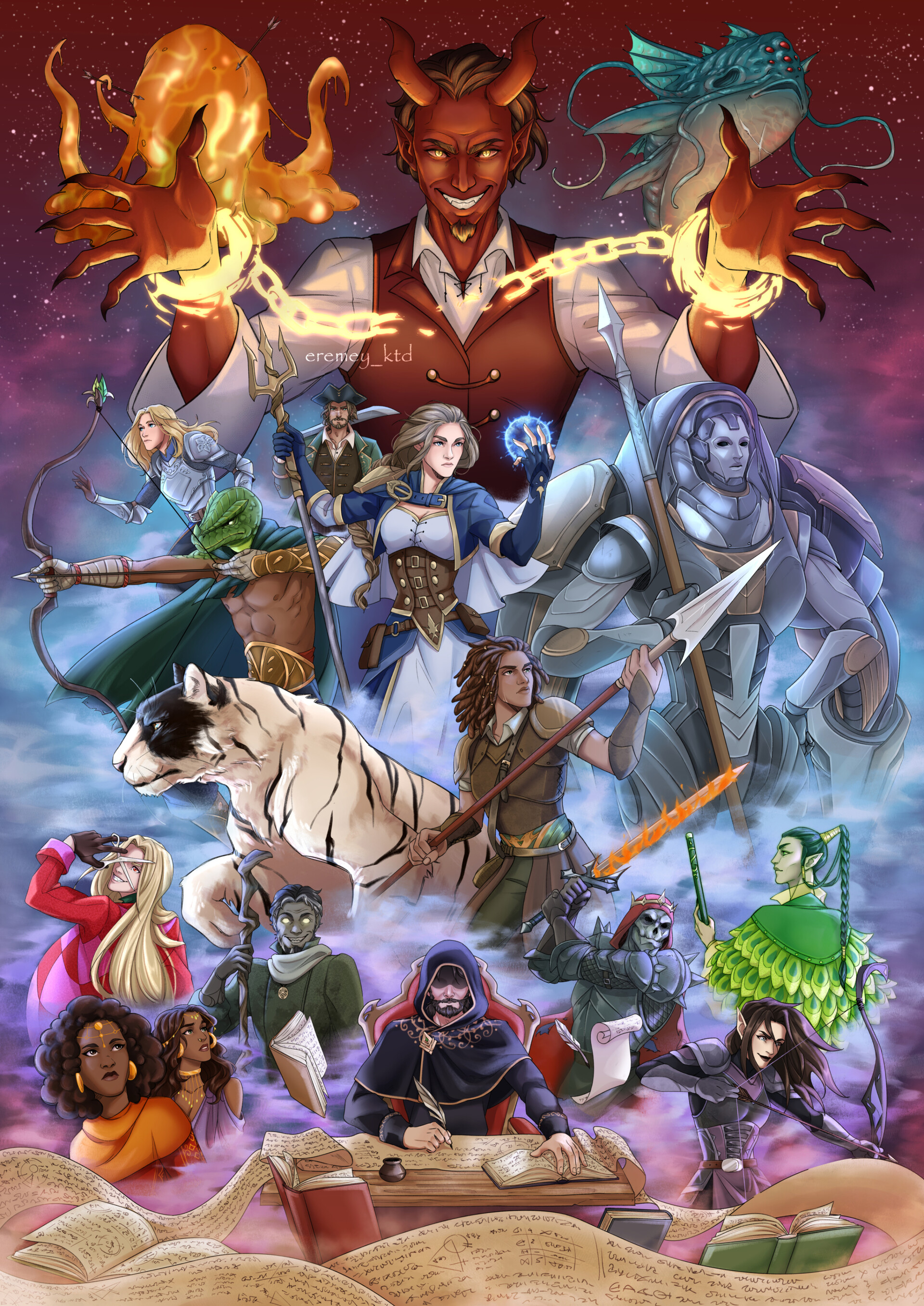 ArtStation - Dungeons & Dragons commission