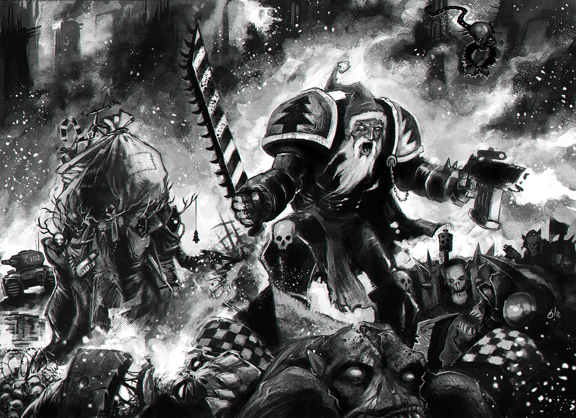 ArtStation - Christmas 40K