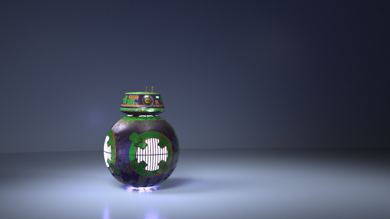 ArtStation - BB8 Texture and Render. Model not mine