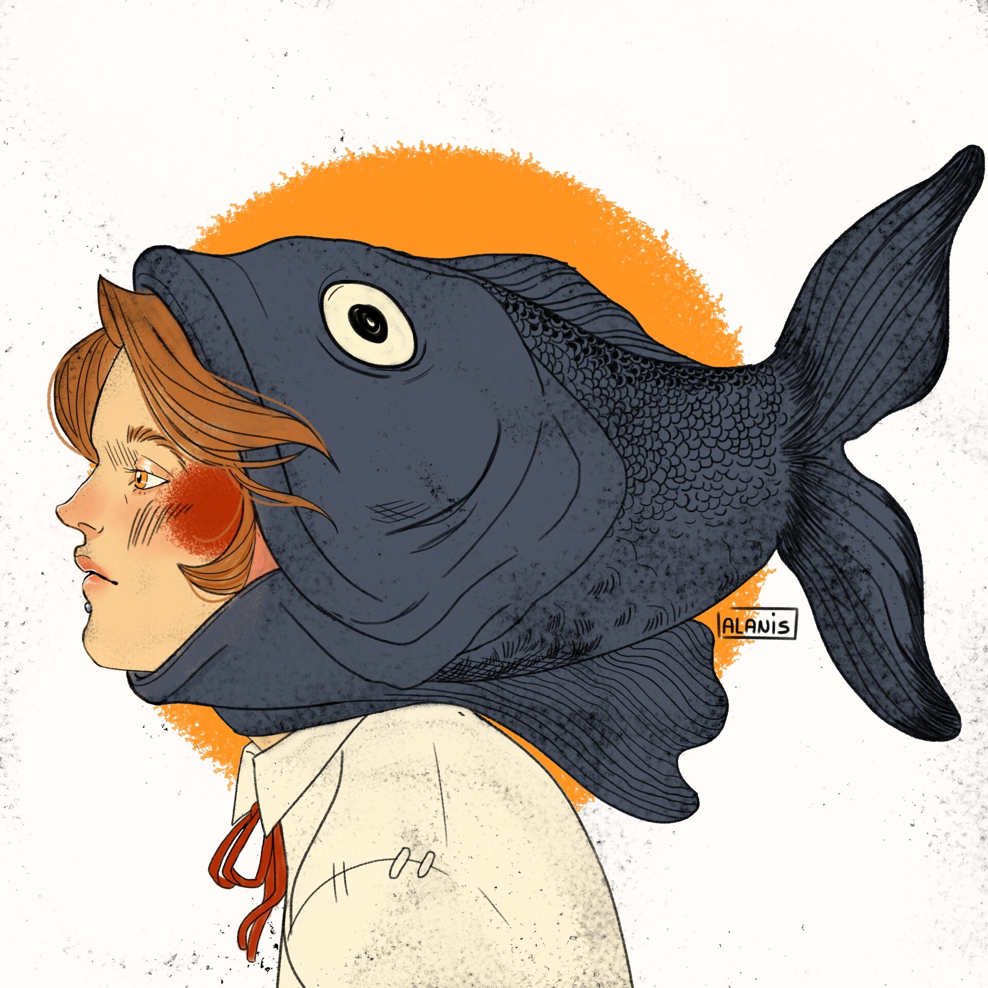 ArtStation - Fish lady