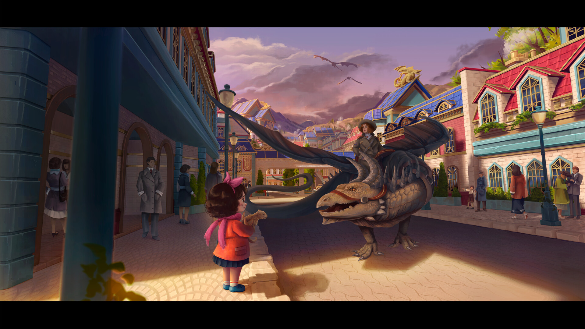 ArtStation - .Good afternoon Mister Dragon