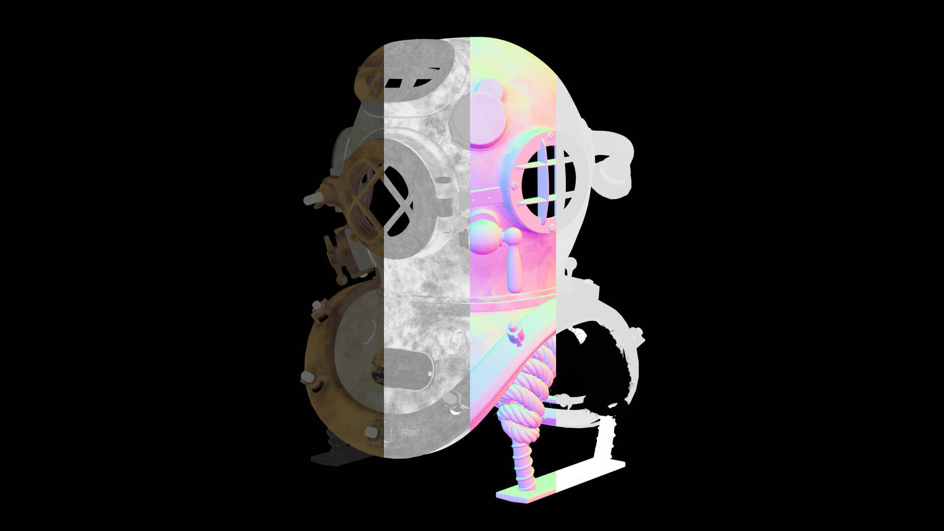 Eddie Lo - Realistic Diving Helmet