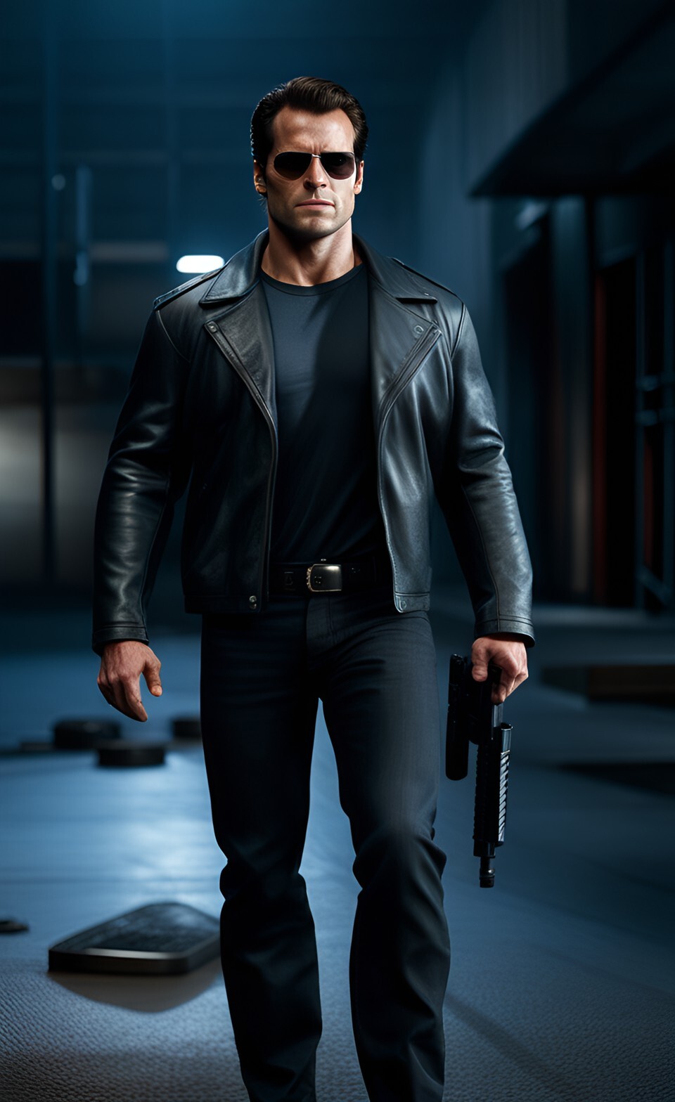 ArtStation - Henry Cavill as the Terminator