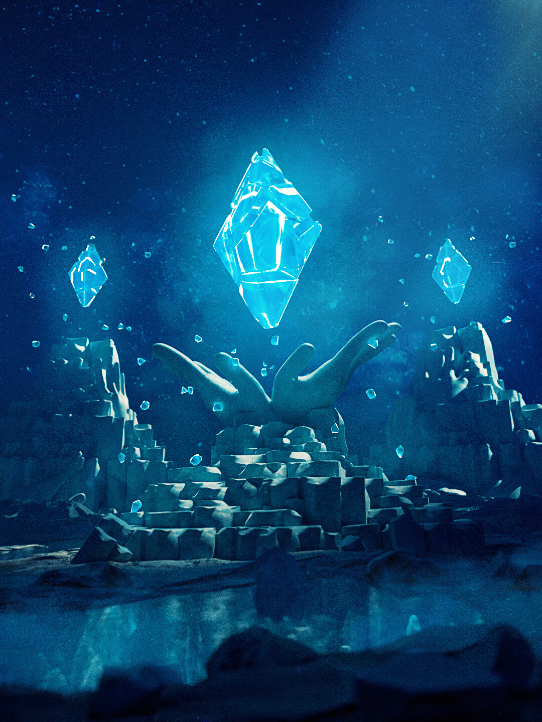 ArtStation - Crystal place