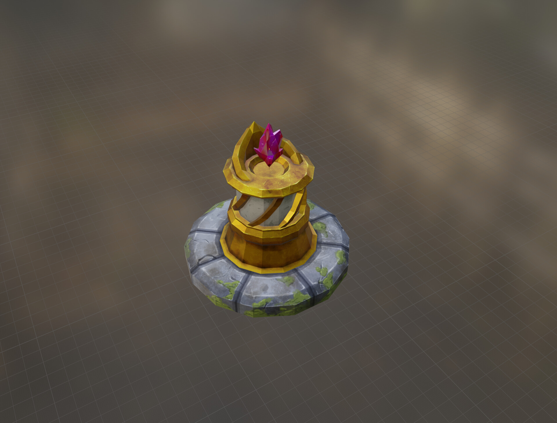 ArtStation - Hand-Painted Stone/Metal Props