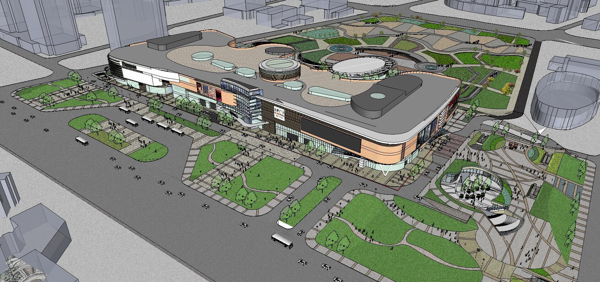 ArtStation - Shopping Center-Commercial Street-Office-032