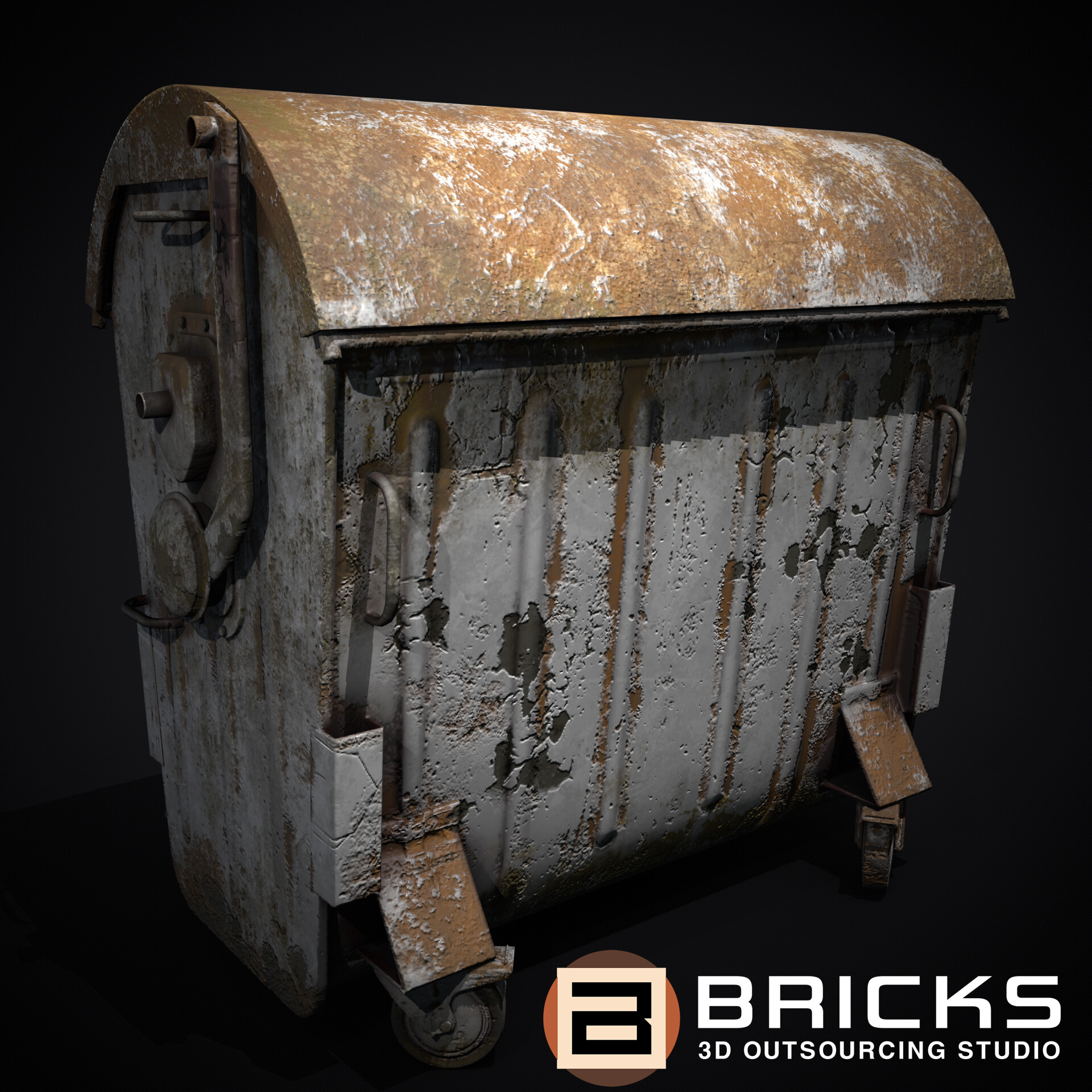 Bricks Studio - Trash Bin