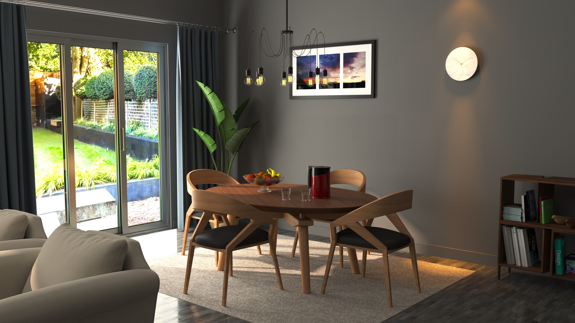 ArtStation - 3D Dining Room