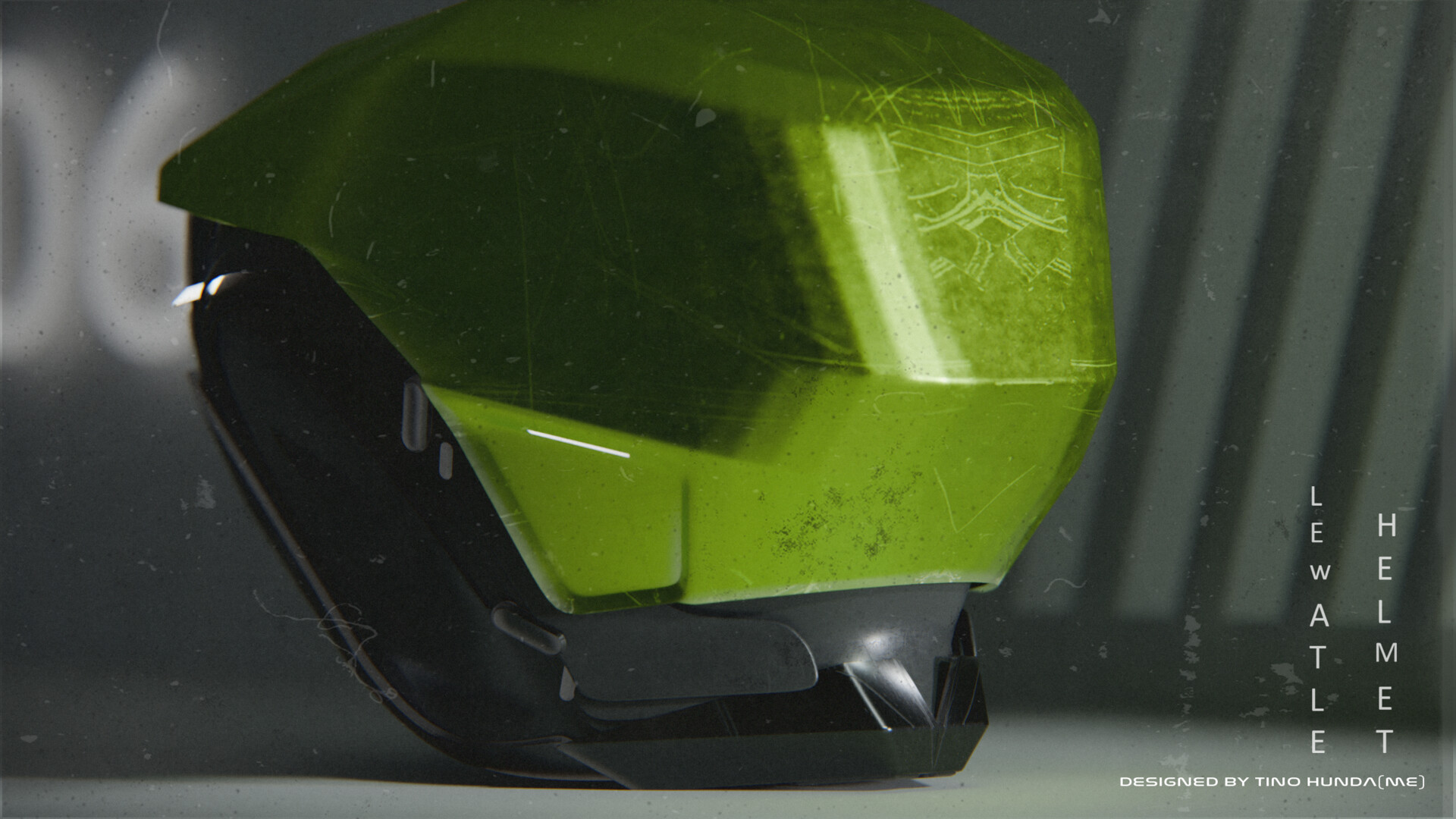 ArtStation - Lewatle Sci-Fi Helmet Concept