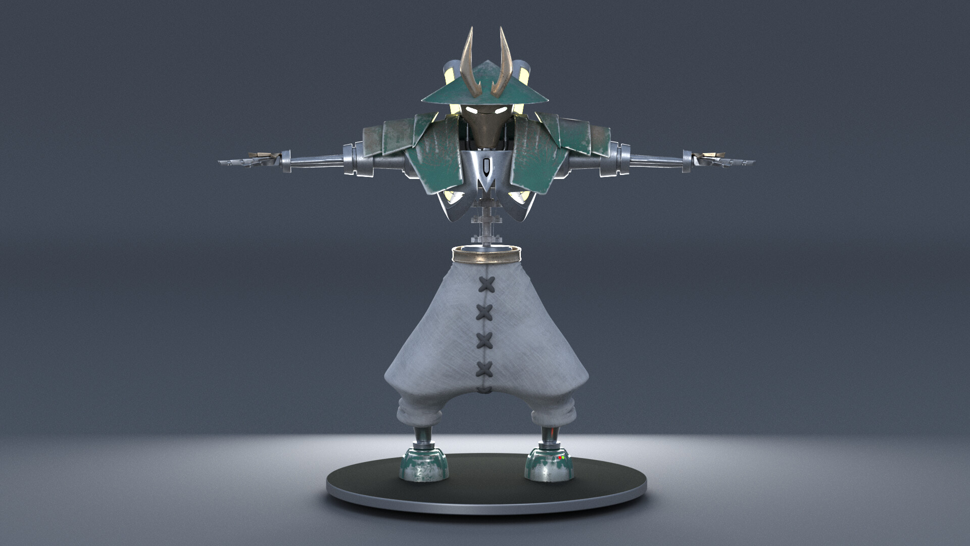 ArtStation - Robot Samurai