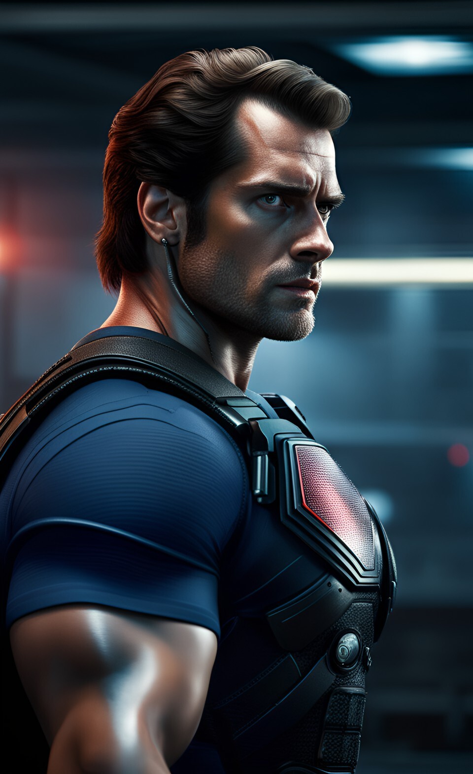 ArtStation - Henry Cavill as the Terminator
