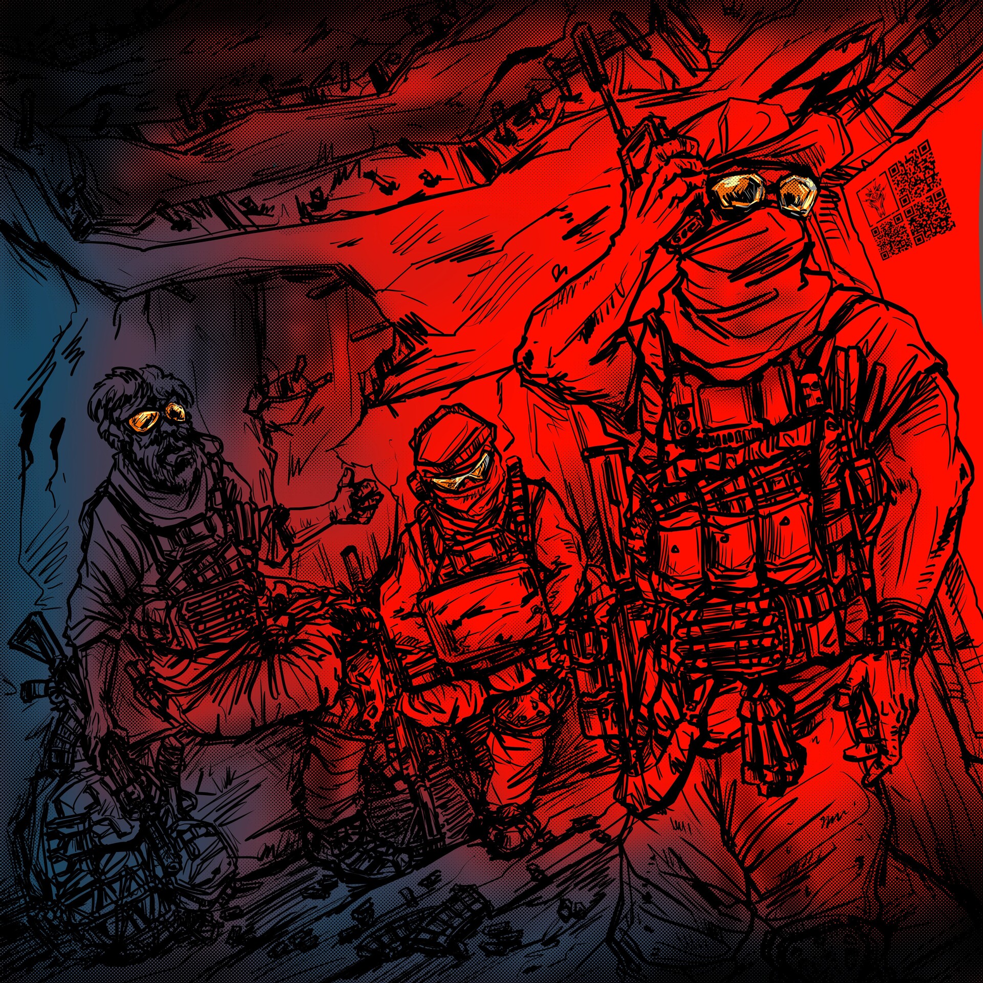 ArtStation - Overwatch Team Scene