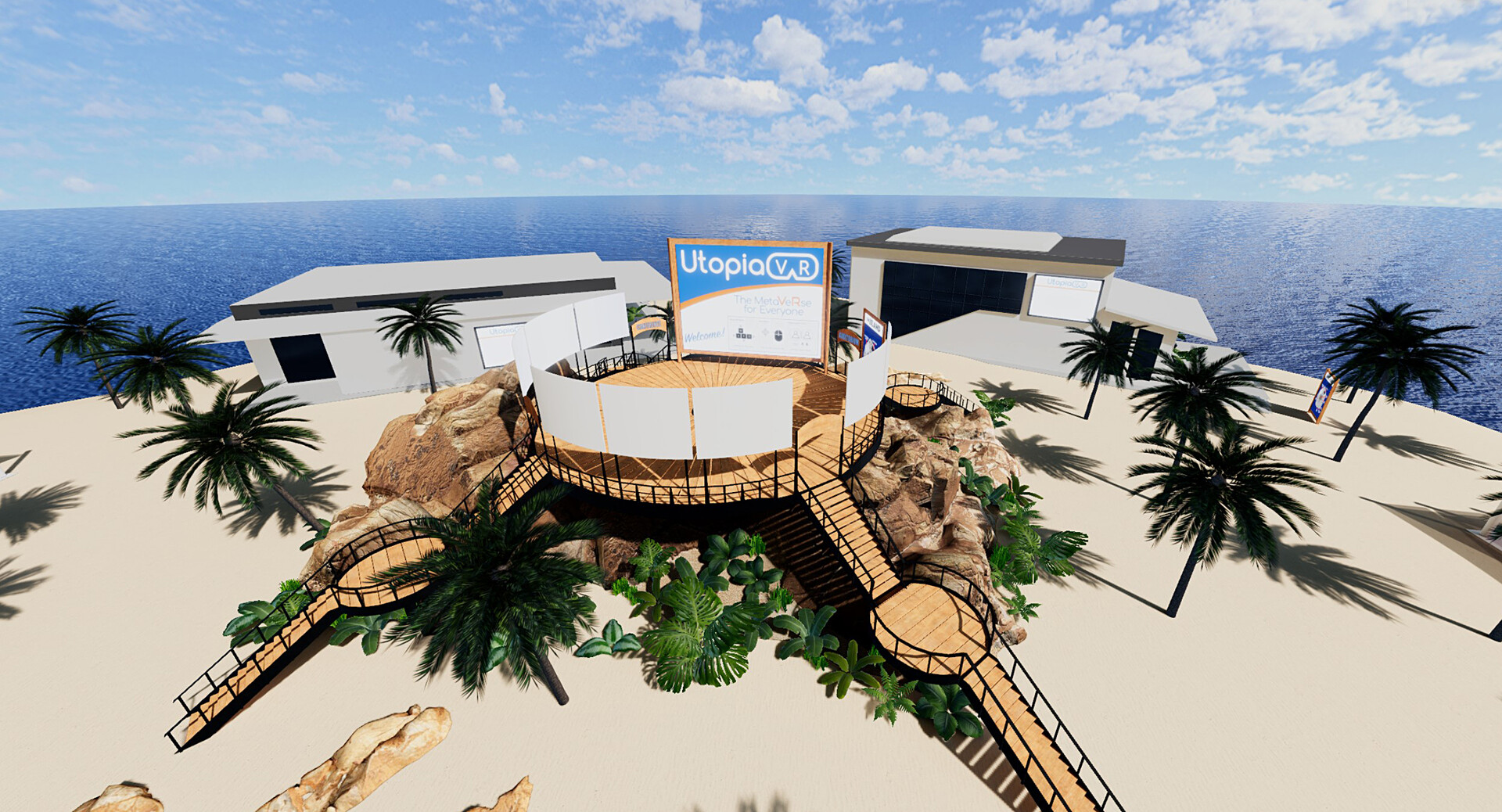 ArtStation - Corporate and Team Building VR Island
