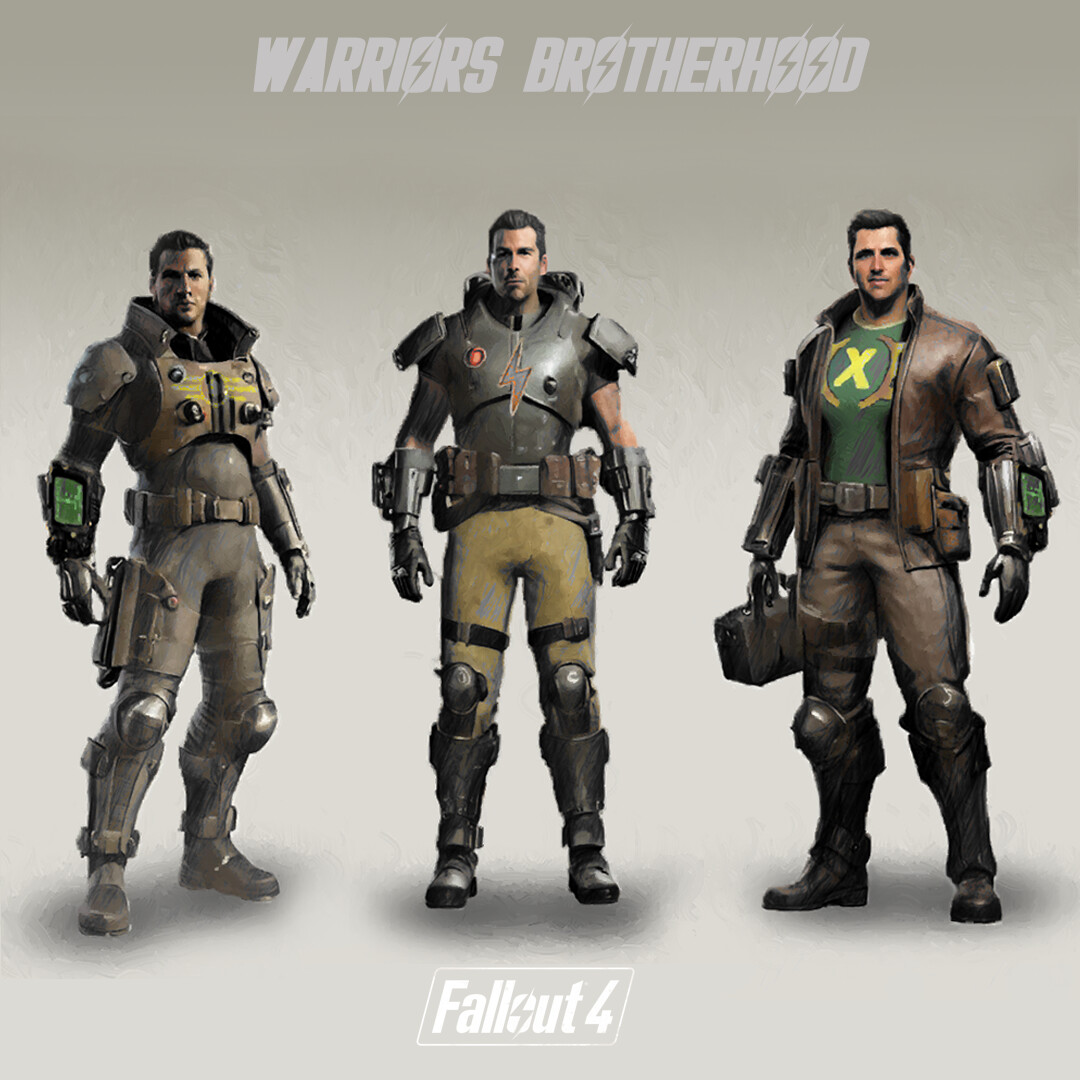 ArtStation - Female and male scientists and warriors concept design