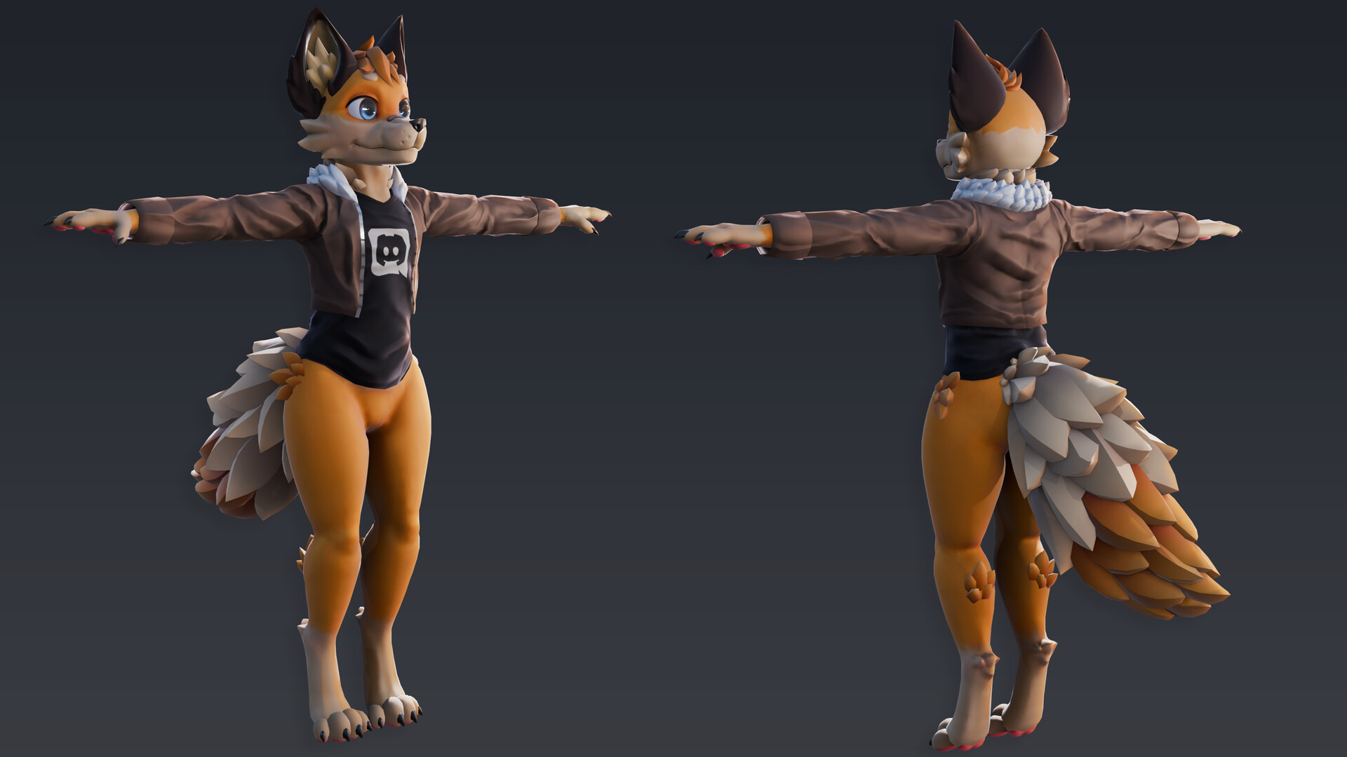ArtStation - GrifGrif The Fox 3D model