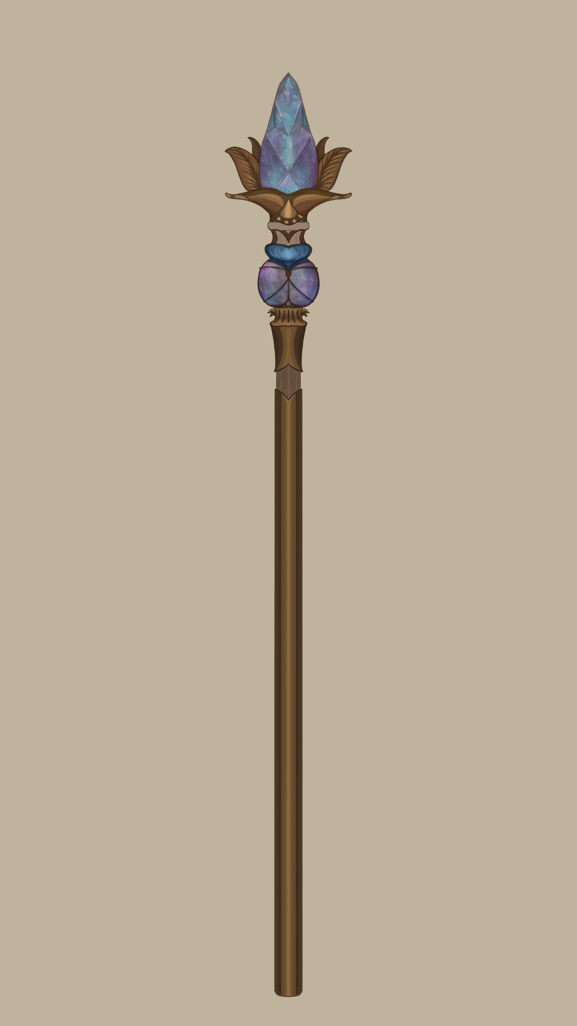 ArtStation - Arcane Staff