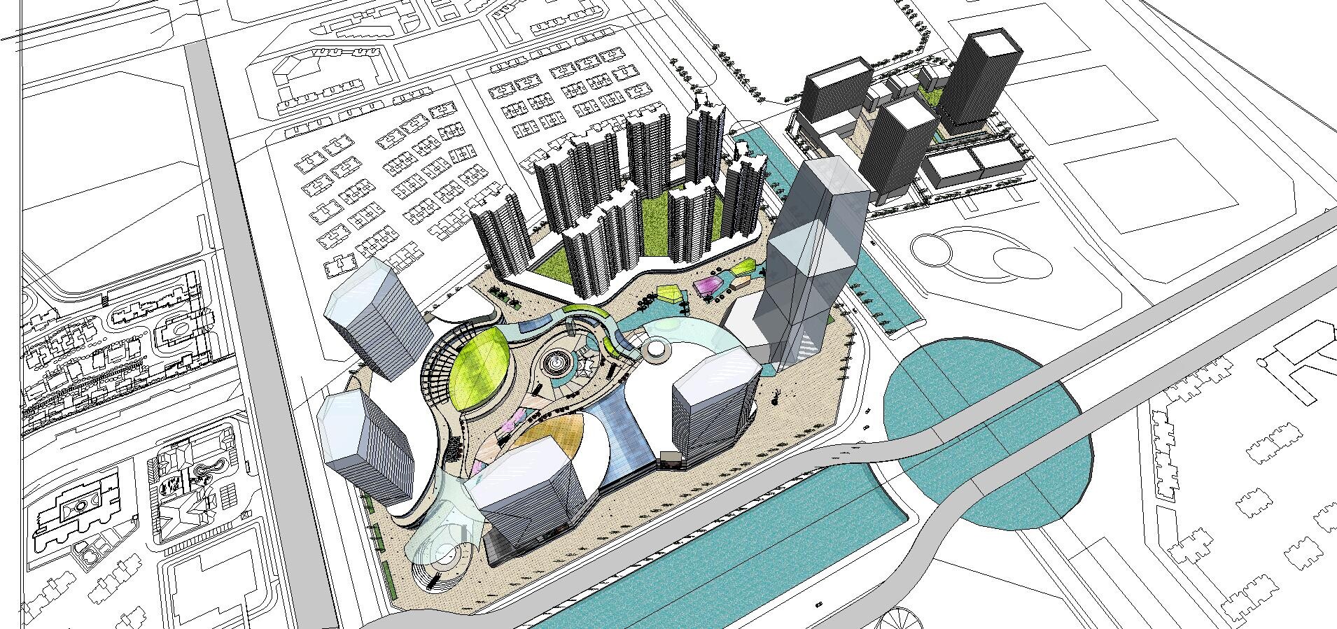 ArtStation - Shopping Center-Commercial Street-Office-0168