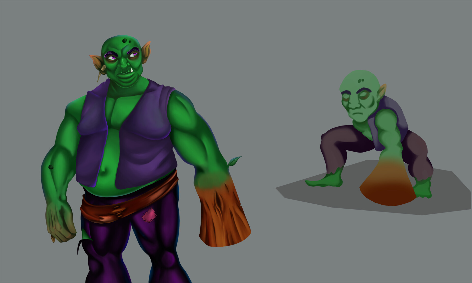 ArtStation - Gentle Ogre