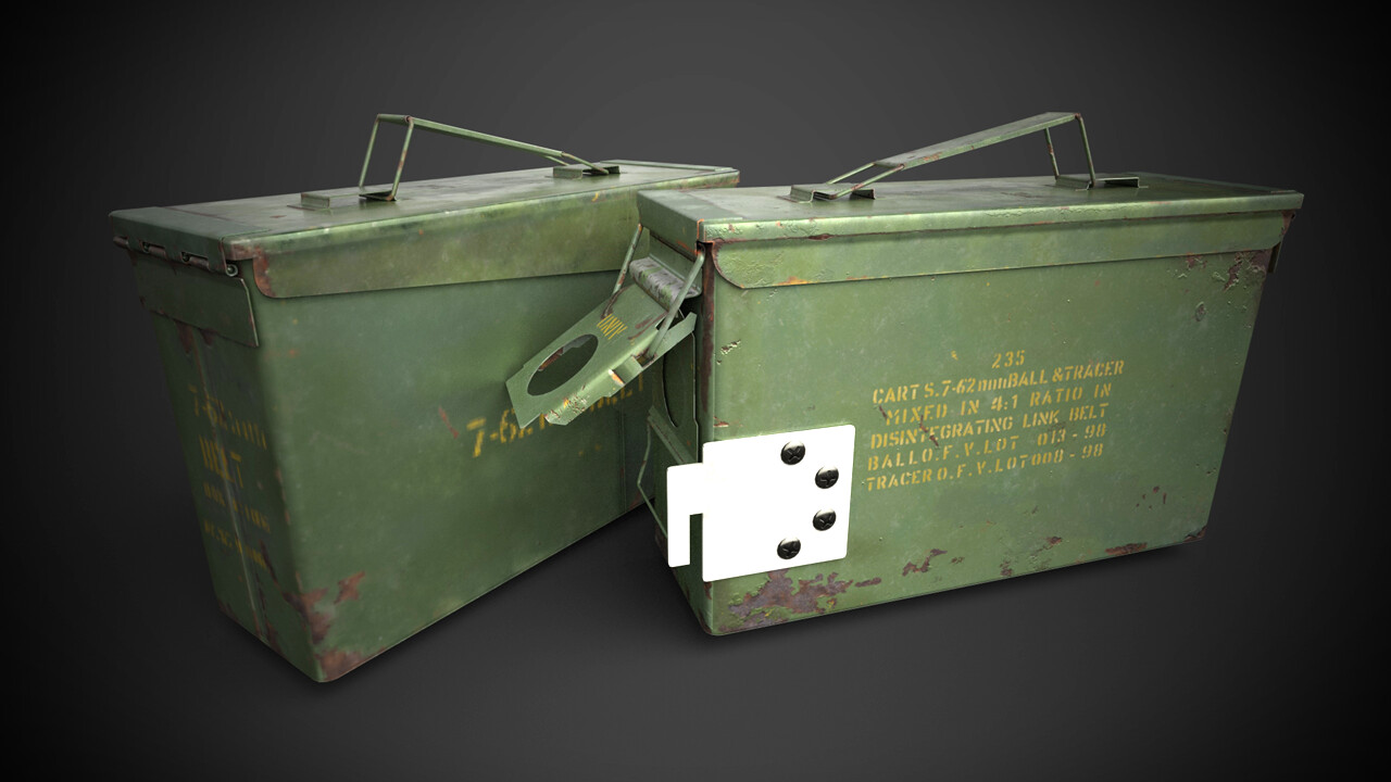 Melissa Kezia - Ammo Box 3D Model