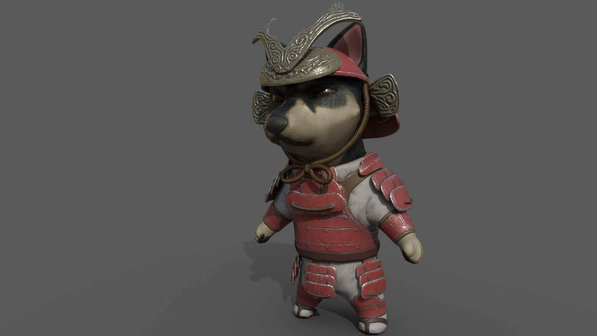ArtStation - Puppy Samurai