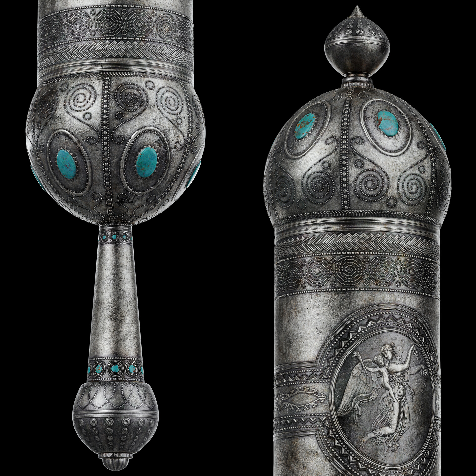ArtStation - Scroll Modeling with substance painter path tool Ornament ...