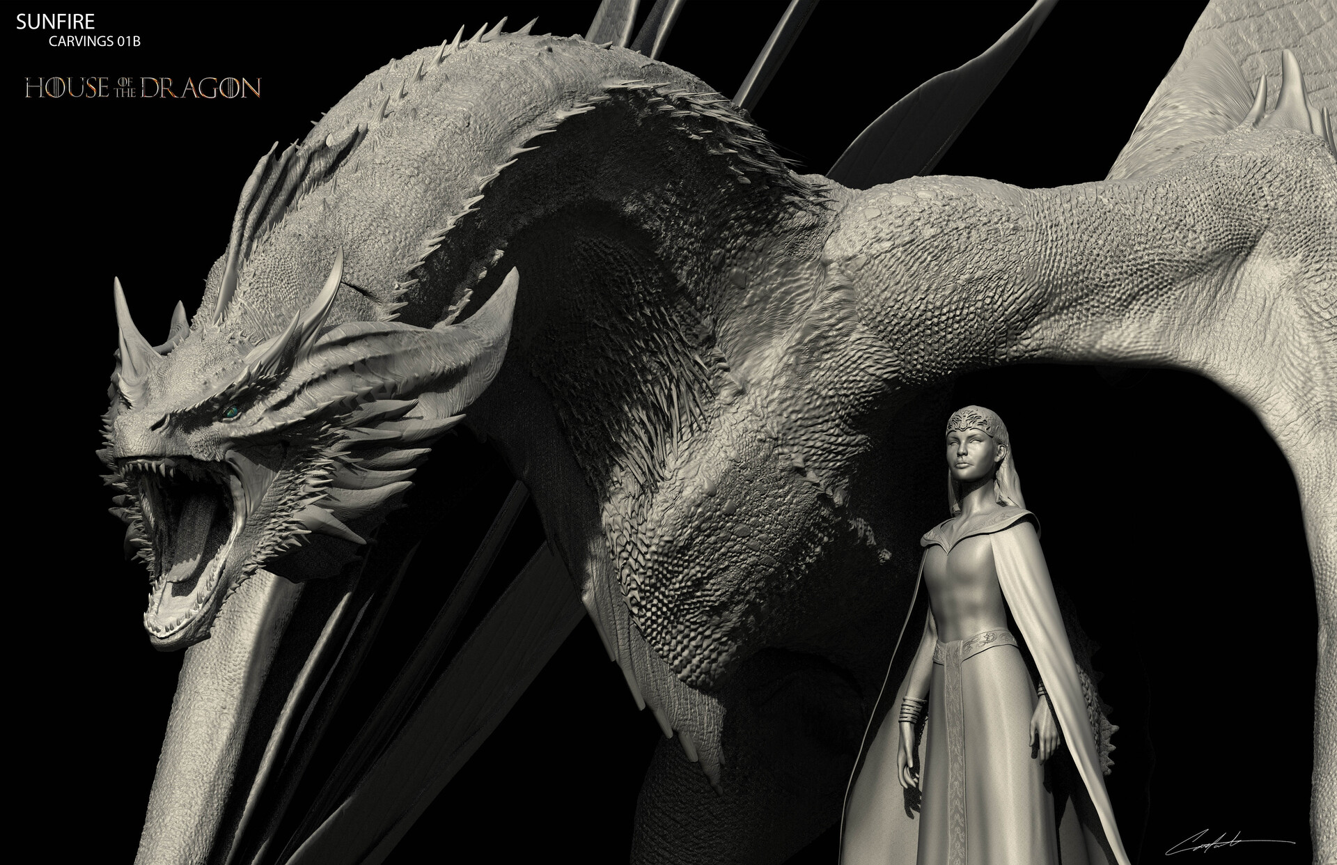 Constantine Sekeris - House of the Dragon "Sunfyre early exploration"