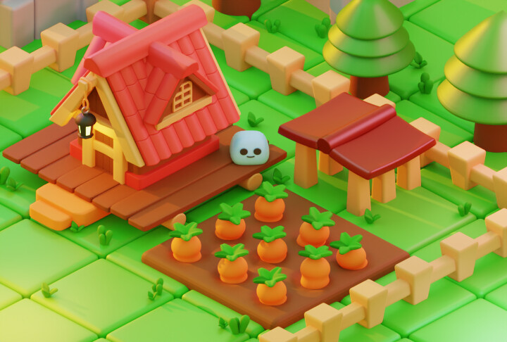 ArtStation - Cozy Farm