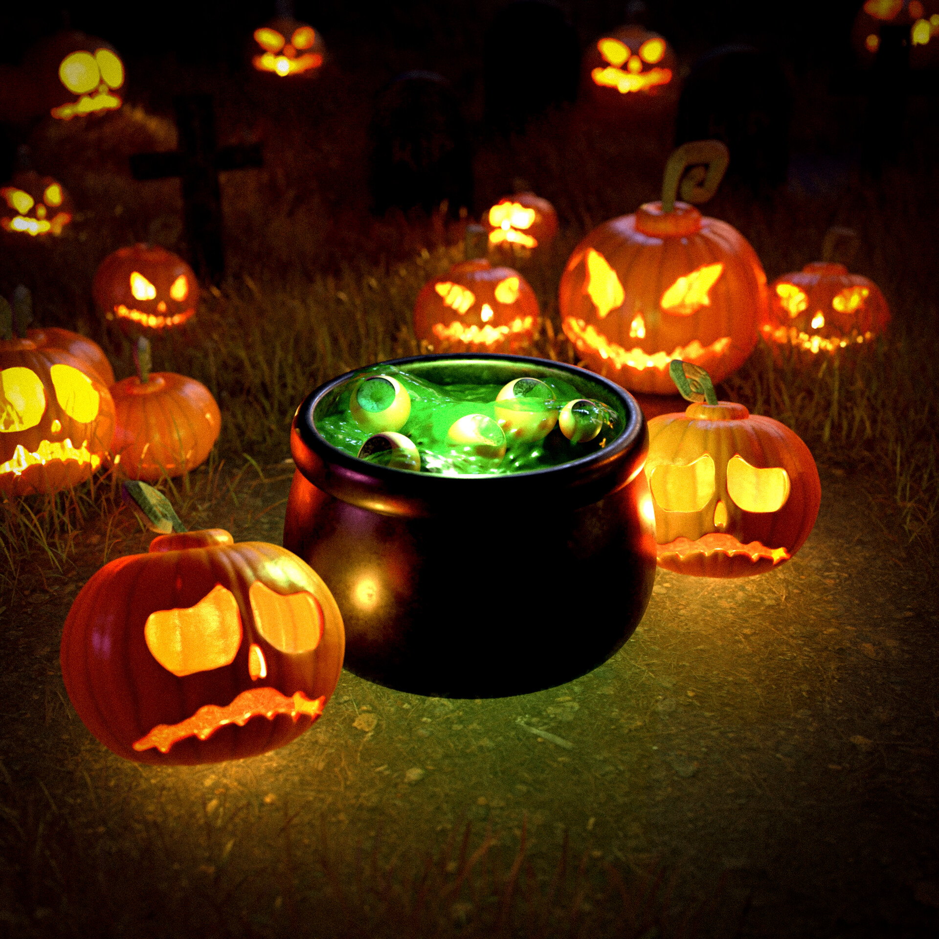 ArtStation - Halloween Project